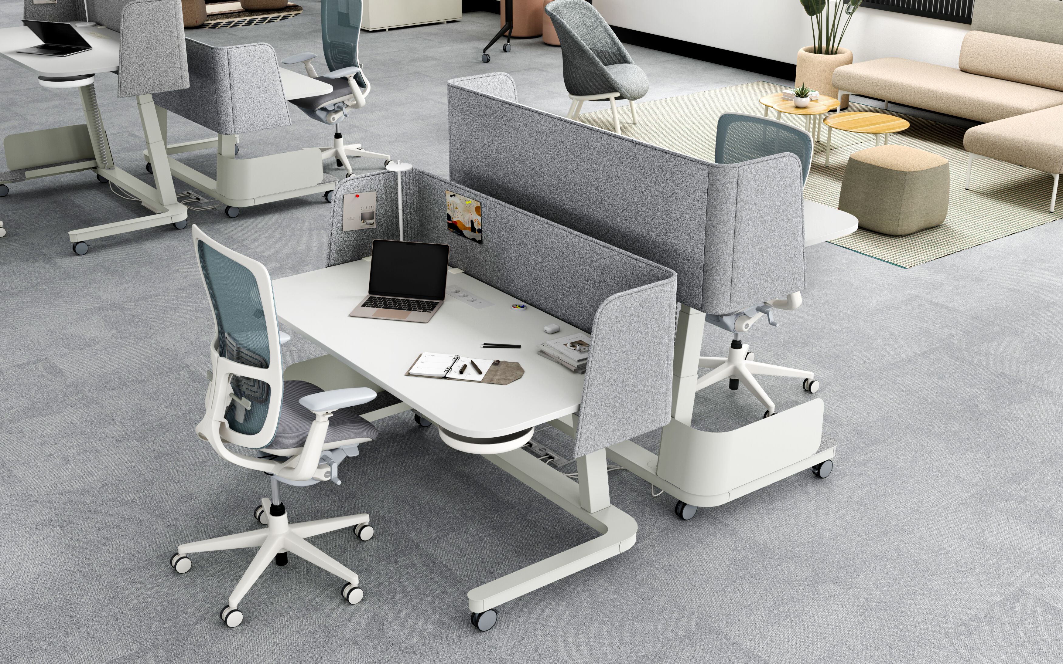 YOURPLACE ECHO Office desk By Haworth