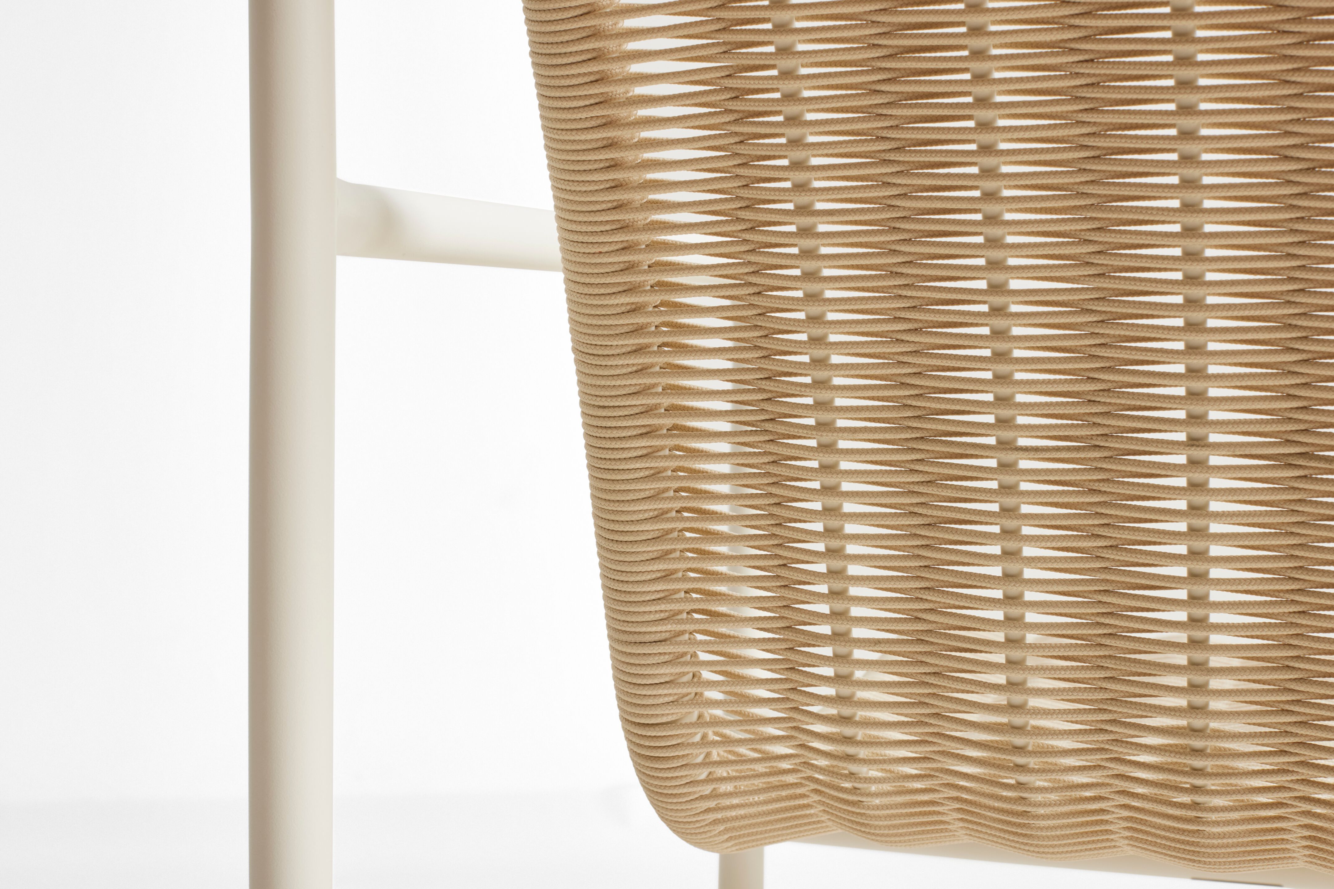 PALISSADE CORD Garden armchair with armrests By Hay | design Ronan ...