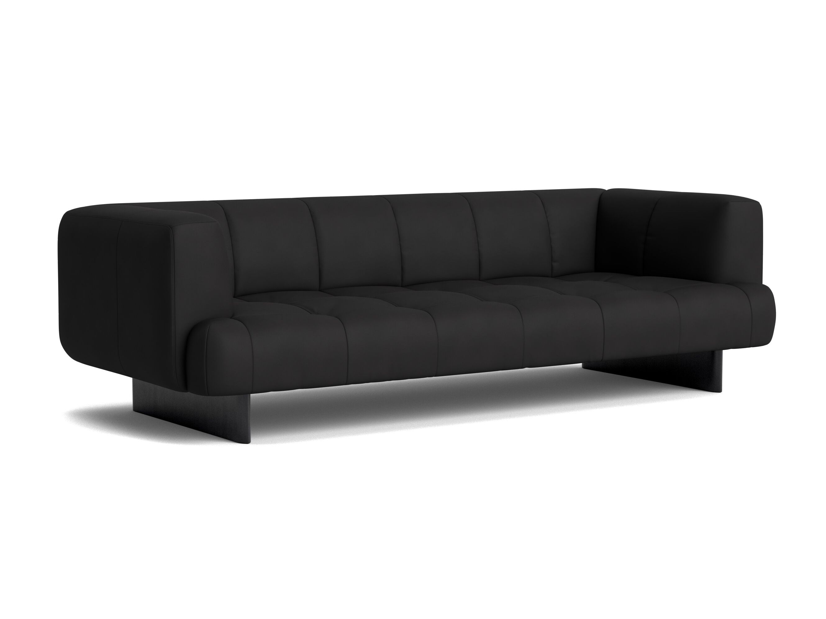 QUILTON LIFT 3 SEATER 3 seater upholstered sofa By Hay
