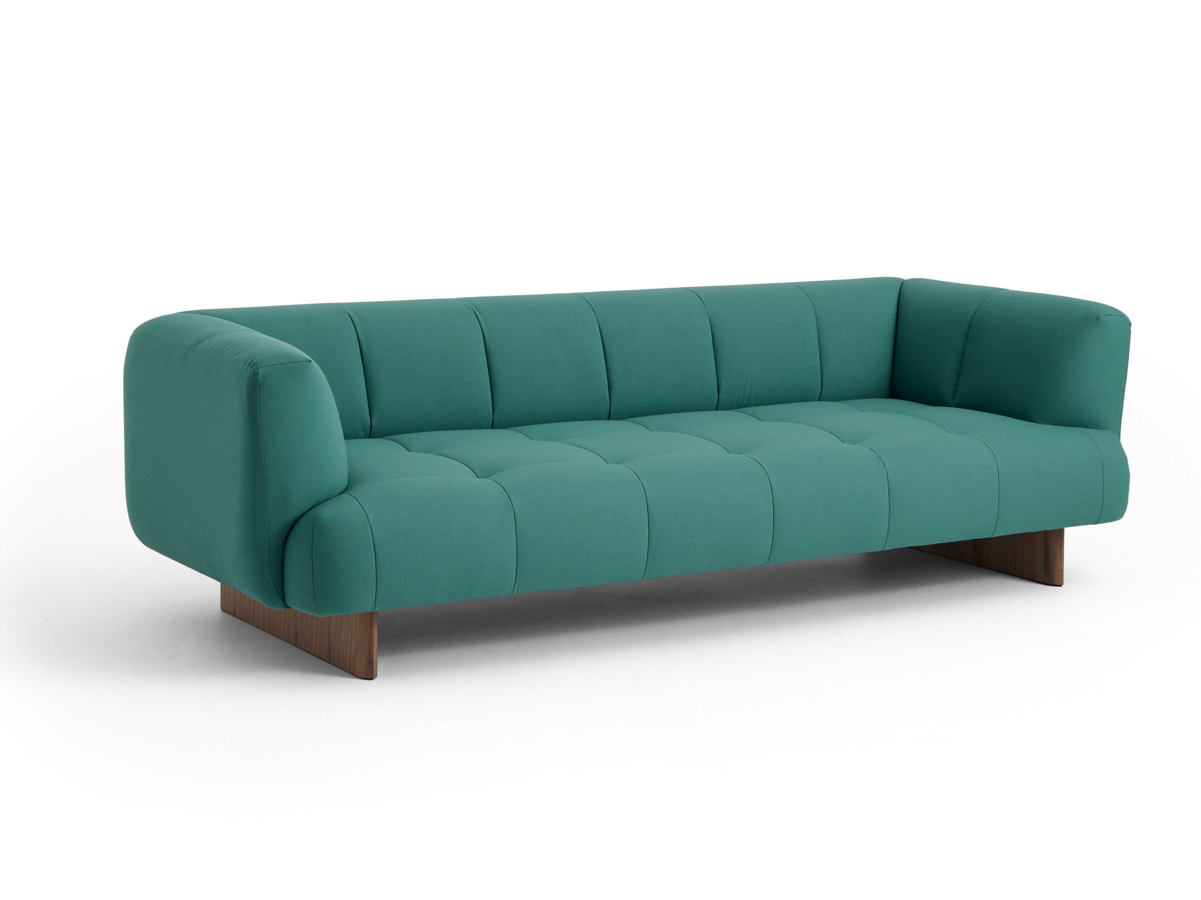 QUILTON LIFT 3 SEATER 3 seater upholstered sofa By Hay