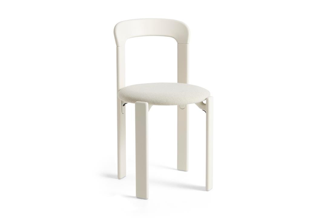 REY Beech chair with padded seat By Hay | design Bruno Rey