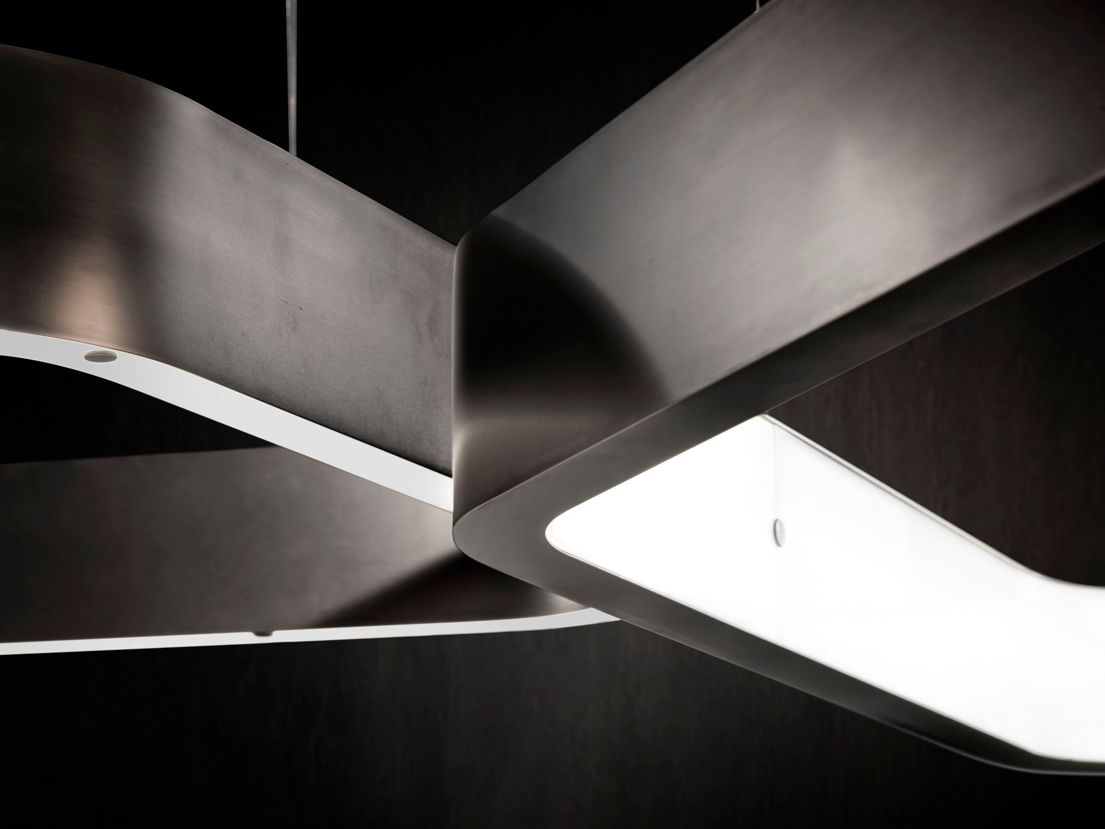 LIGHT RINGS POLYGONAL EVO LED metal pendant lamp By Henge | design ...