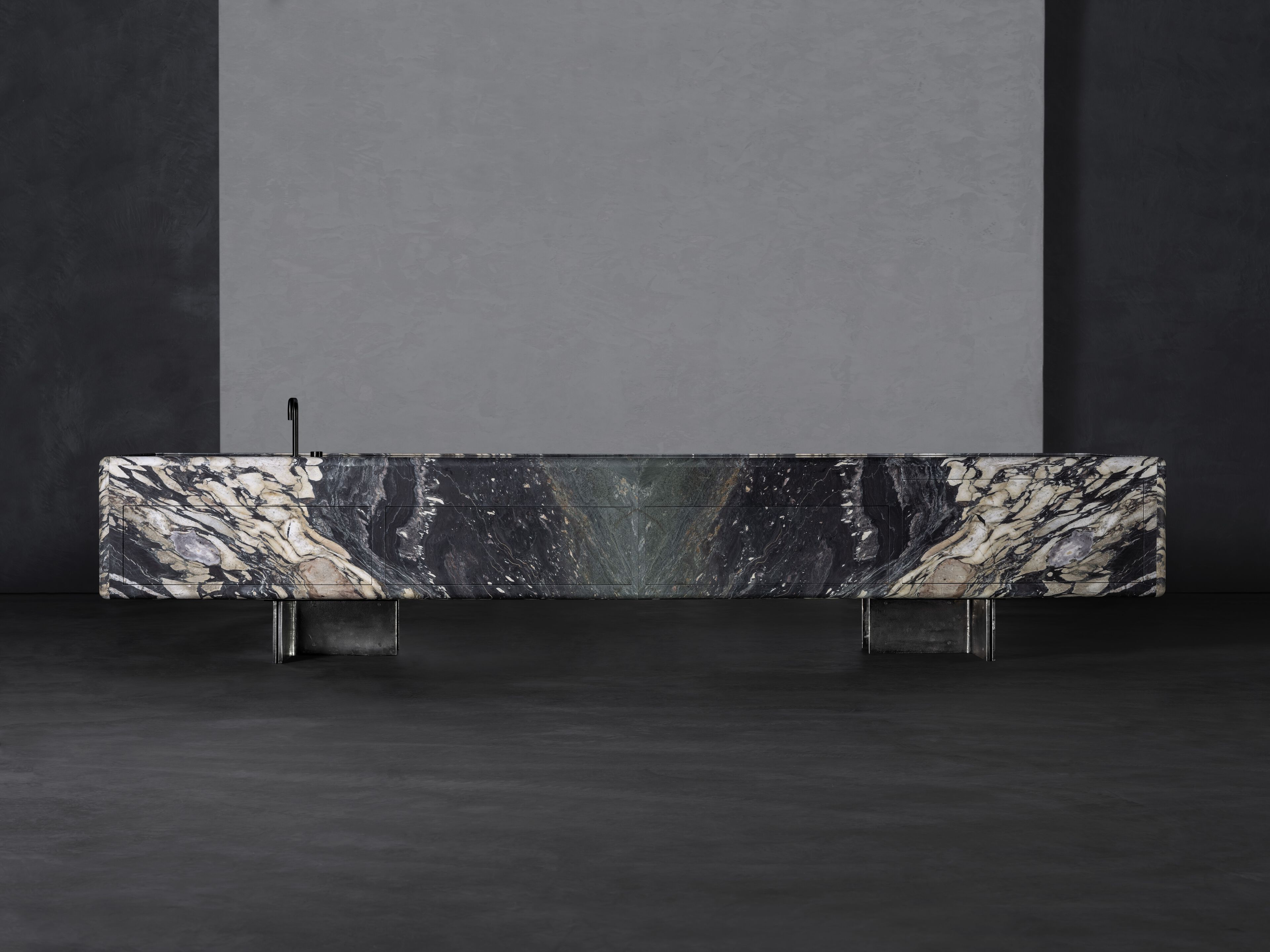ONEON SUSPENDED Kitchen By Henge | design Massimo Castagna