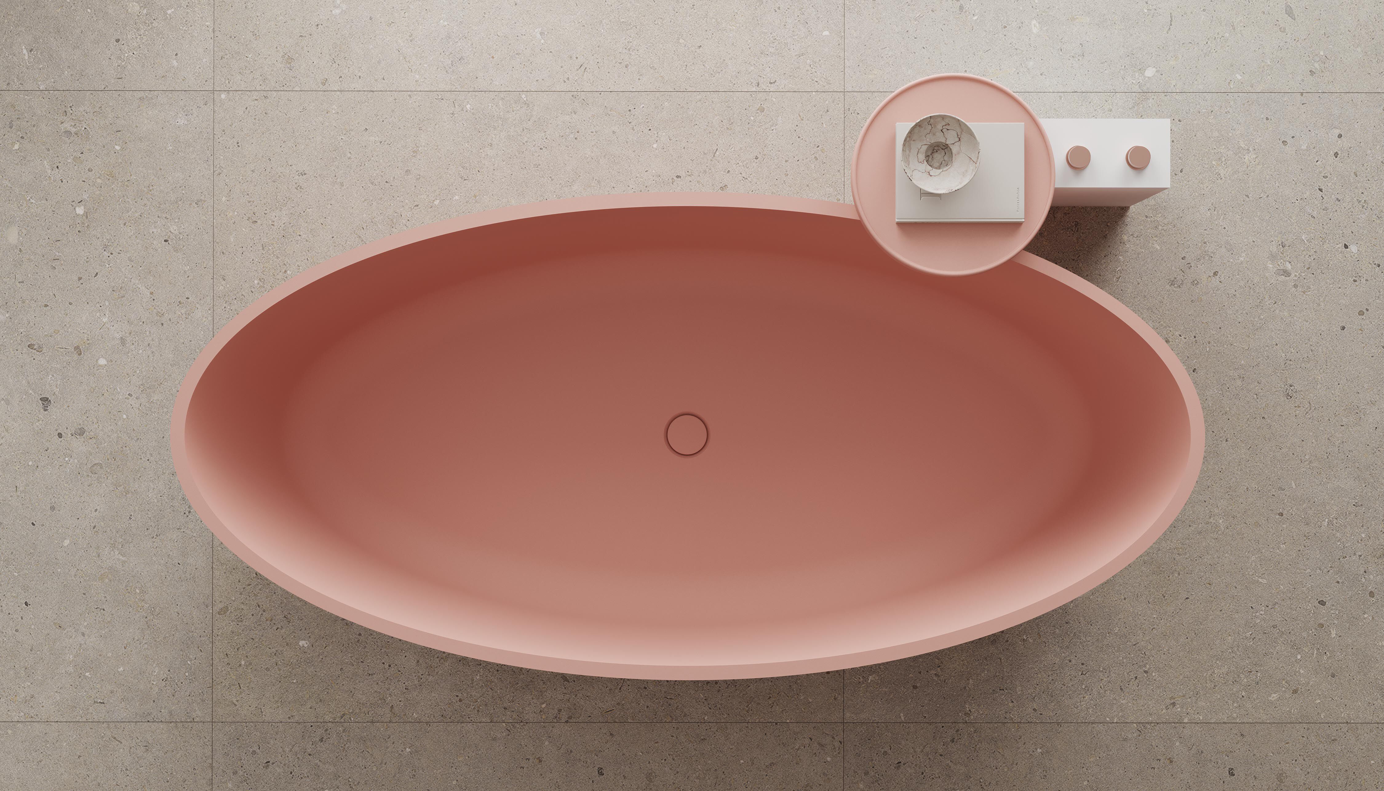 SPACE Vasca da bagno centro stanza ovale By Hidrobox