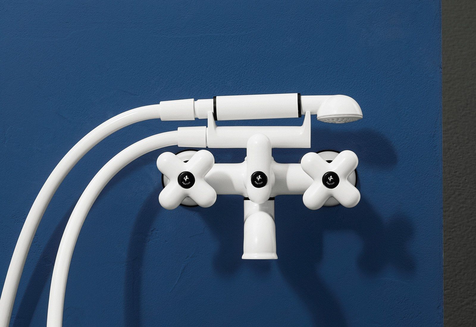 I BALOCCHI Wall-mounted bathtub tap with hand shower By Fantini Rubinetti