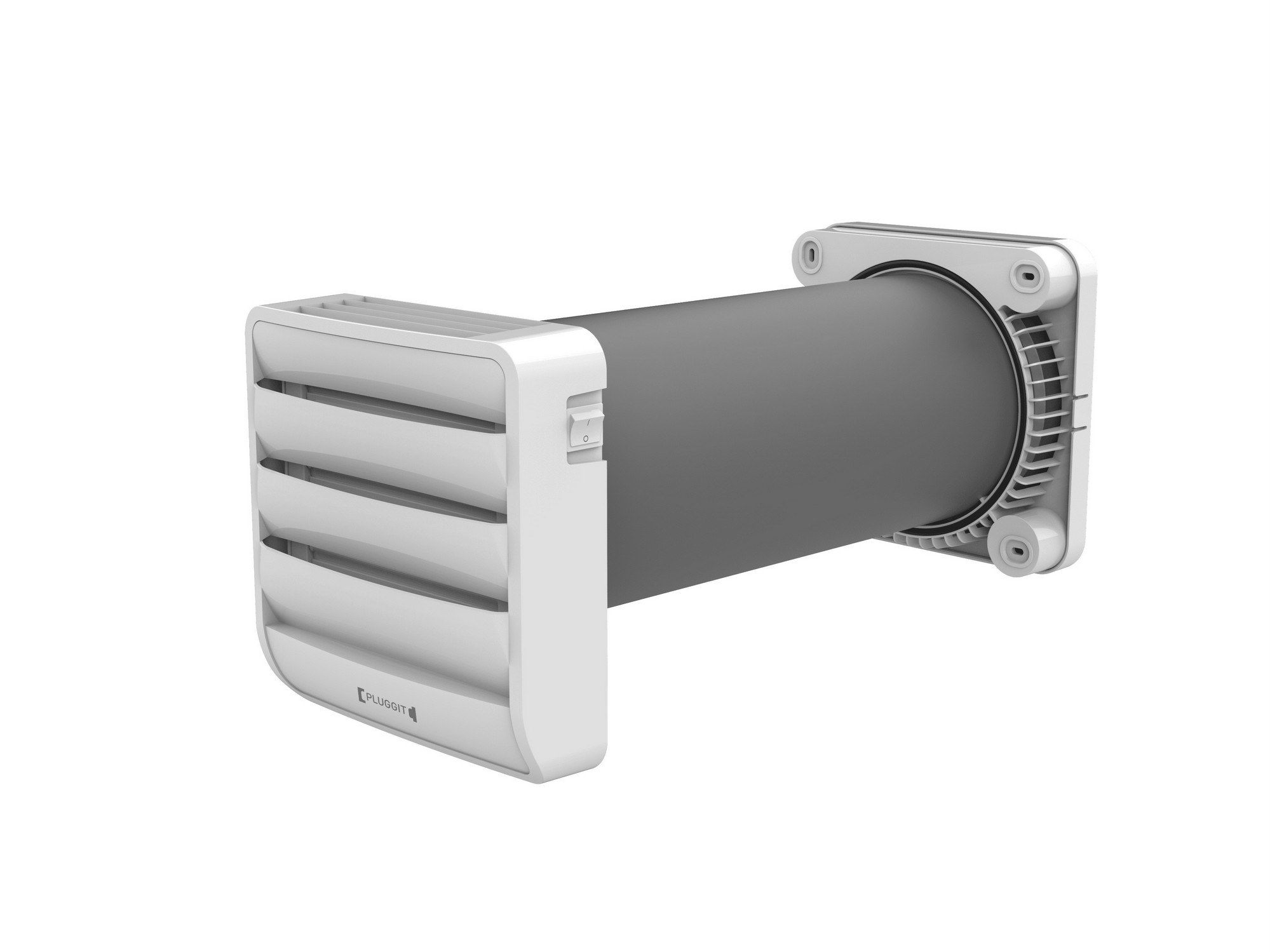 I-SPACE Instalación de ventilación mecánica forzada By Pluggit