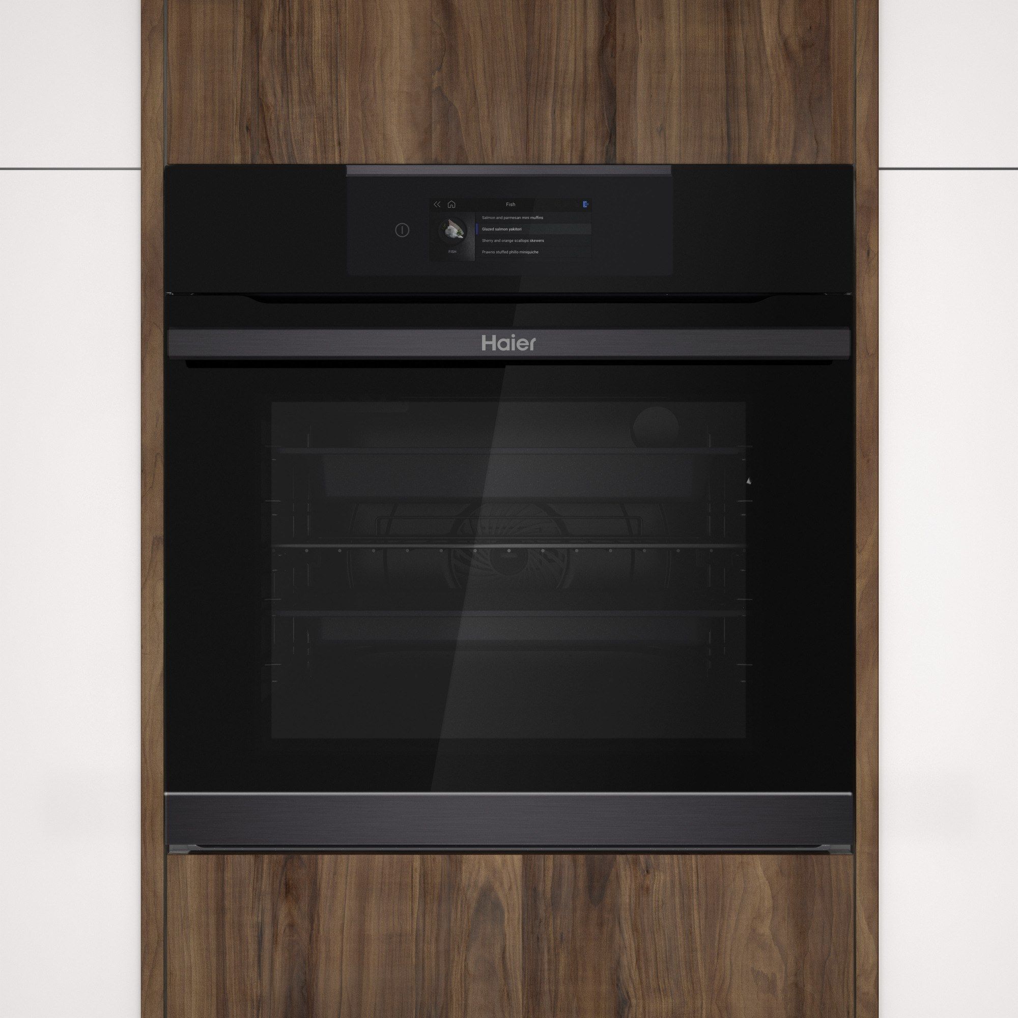 I-TOUCH - HWO60SM5T5BH Built-in electric touch screen oven By Haier
