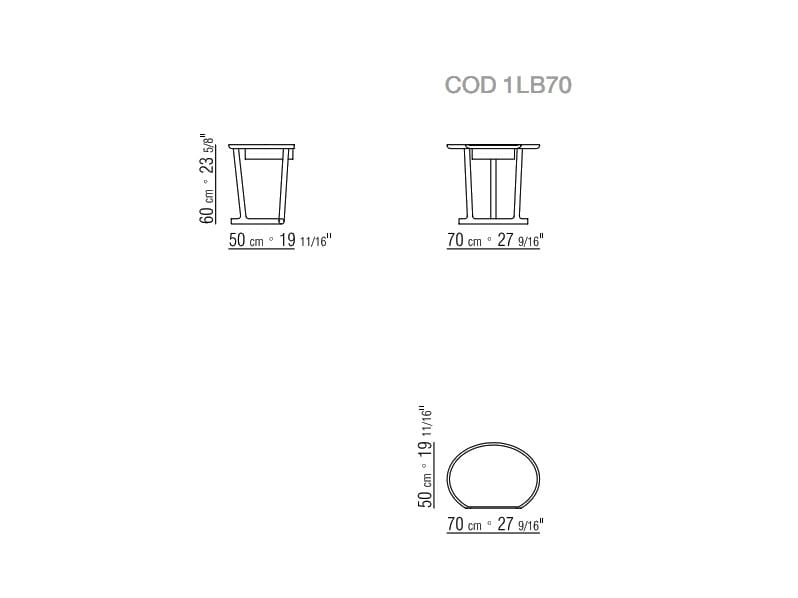 ICARO | Bedside table By Mood by Flexform design Roberto Lazzeroni