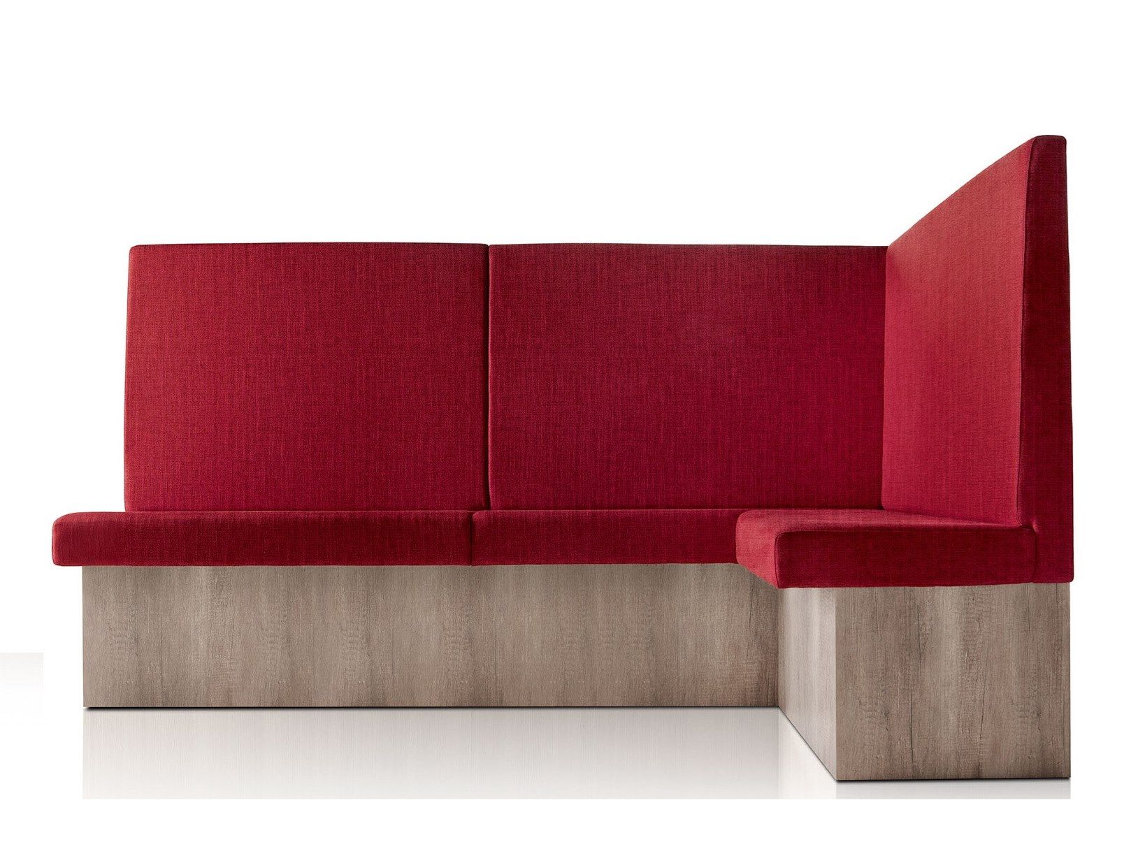 IDEA Upholstered high-back restaurant booth By Sedex