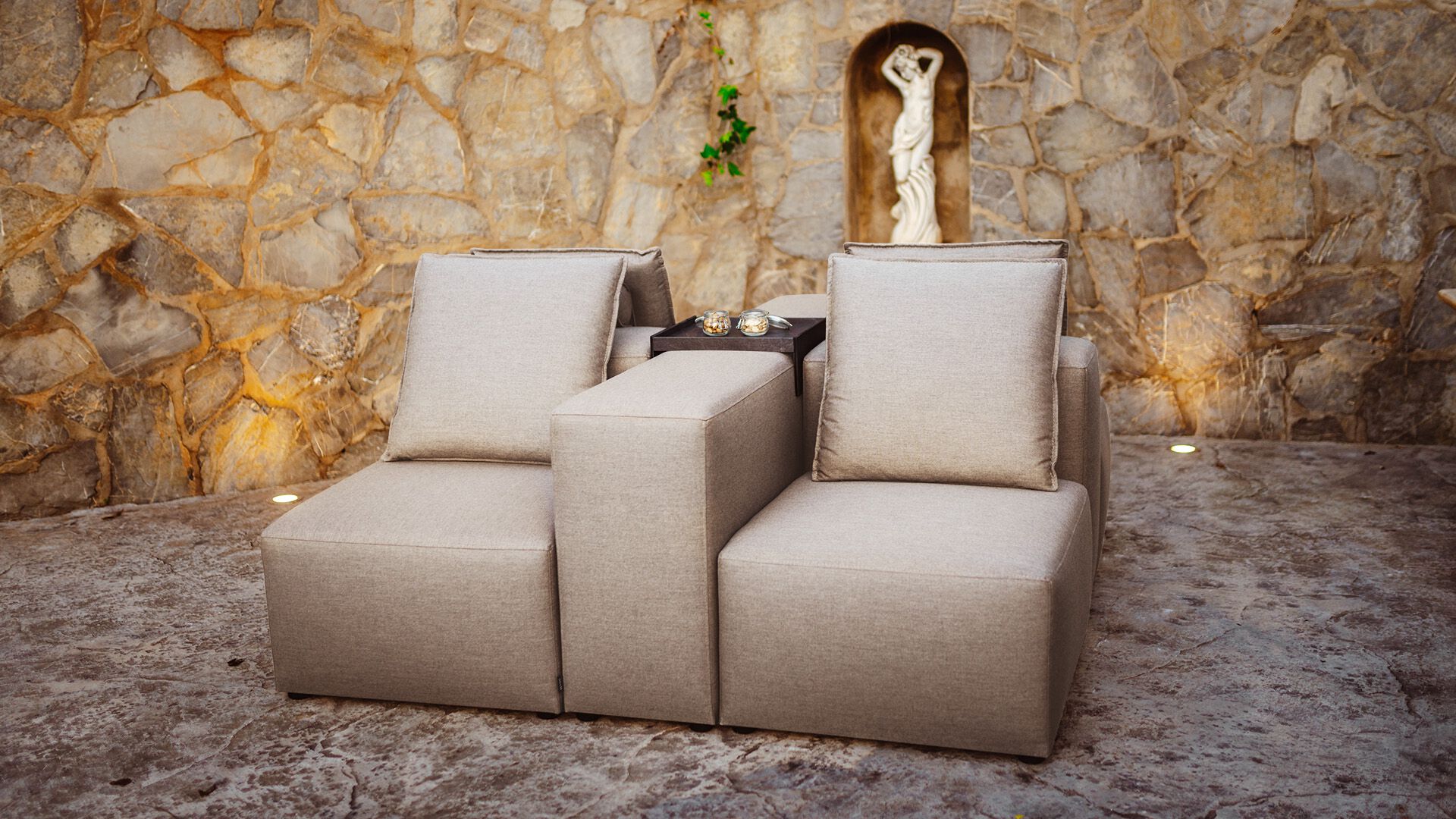 COMMUNICATION LOUNGE Sofa By IKONO