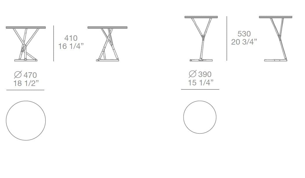 ILDA Round marble coffee table By Poliform | design Jean-Marie Massaud
