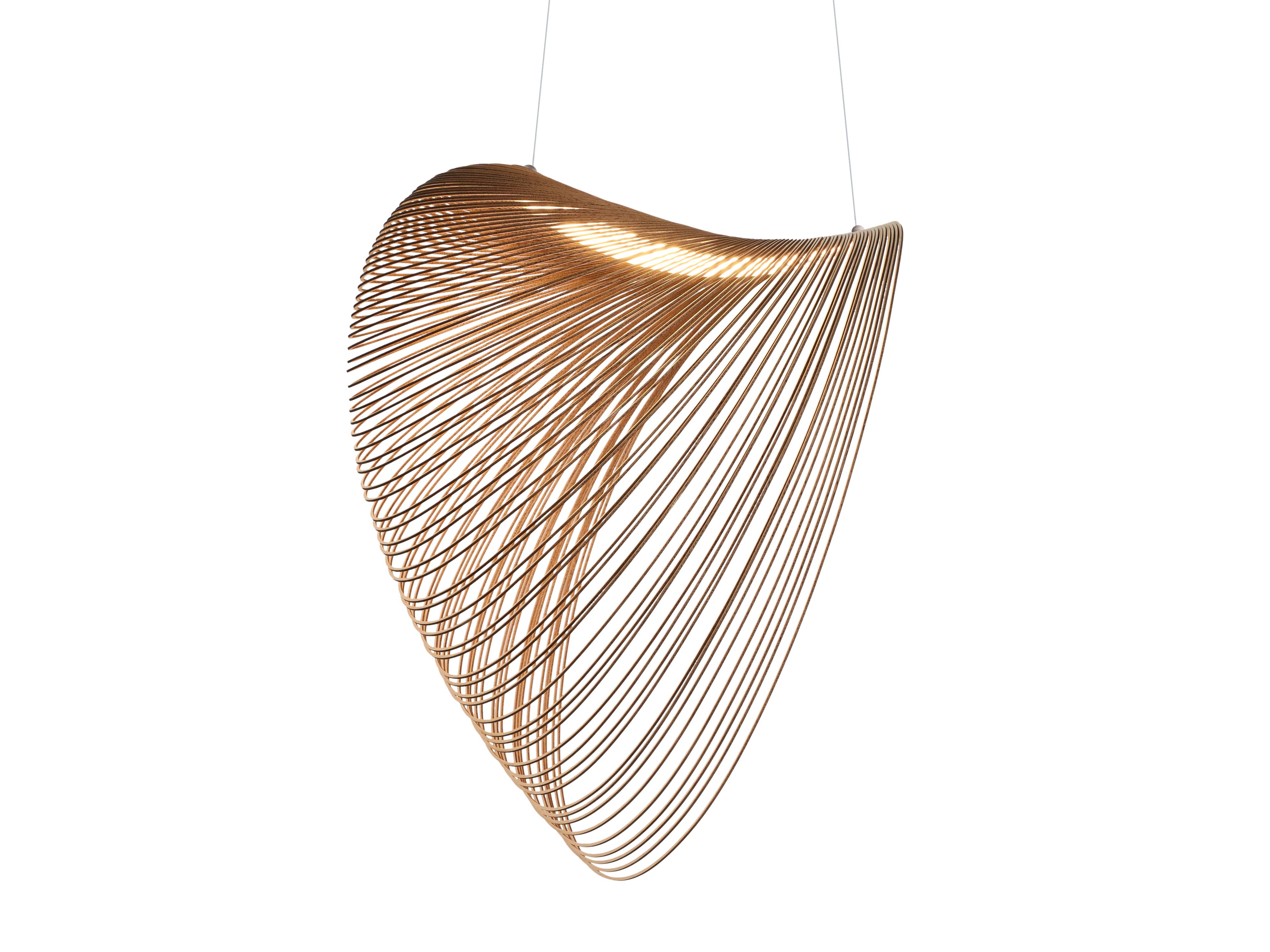 ILLAN LED multi-layer wood pendant lamp By Luceplan