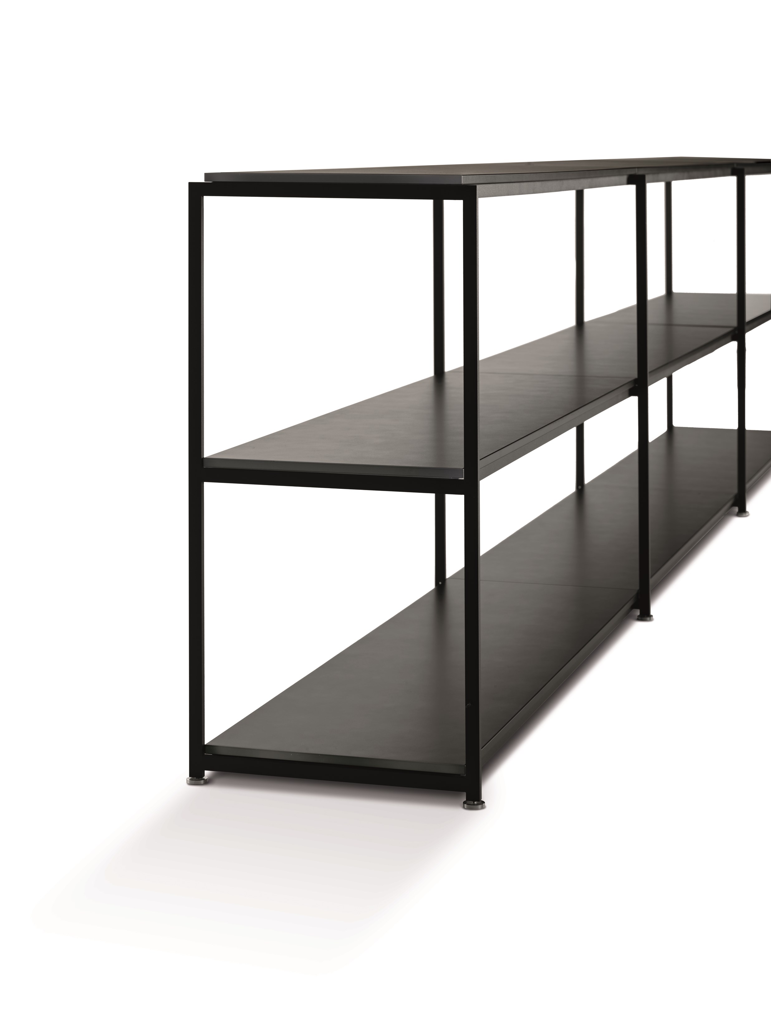 Open metal shelving unit IMAGE By Euromobil