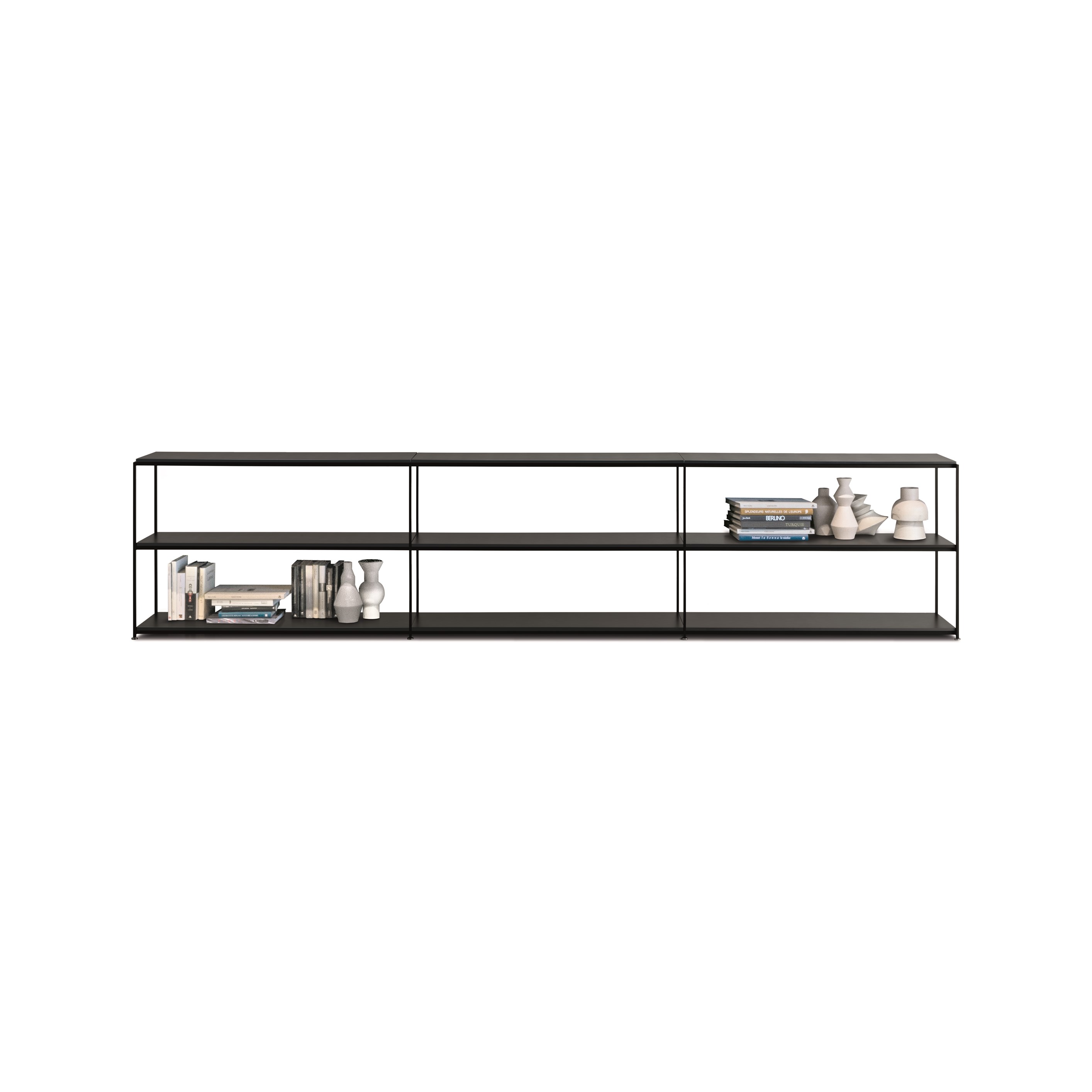 Open metal shelving unit IMAGE By Euromobil
