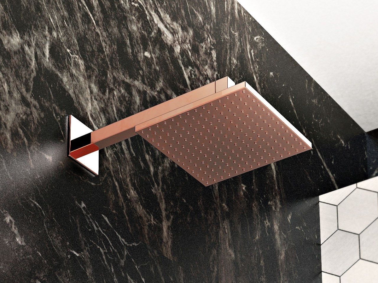 INCANTO | Overhead shower with arm By GRAFF