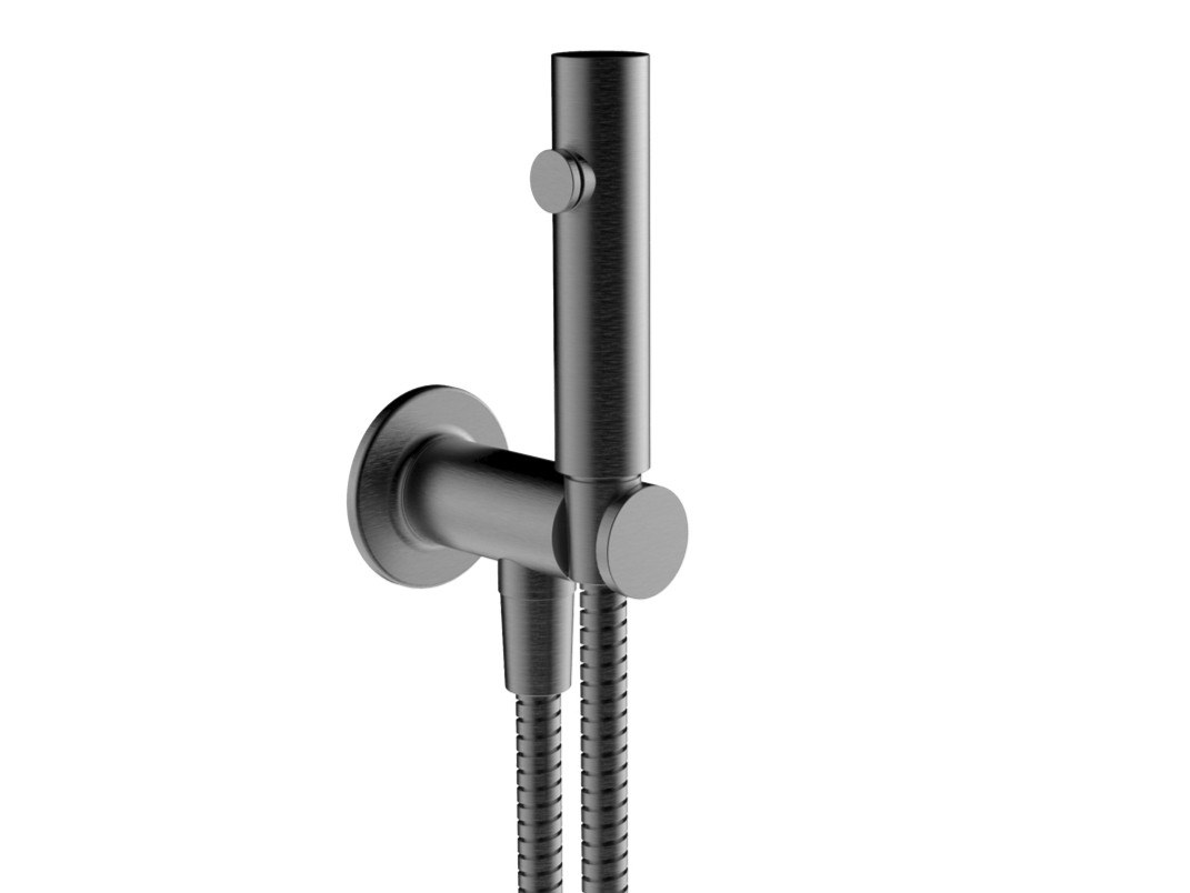 INCISO Chromed brass toilet-jet handspray By Gessi | design David Rockwell