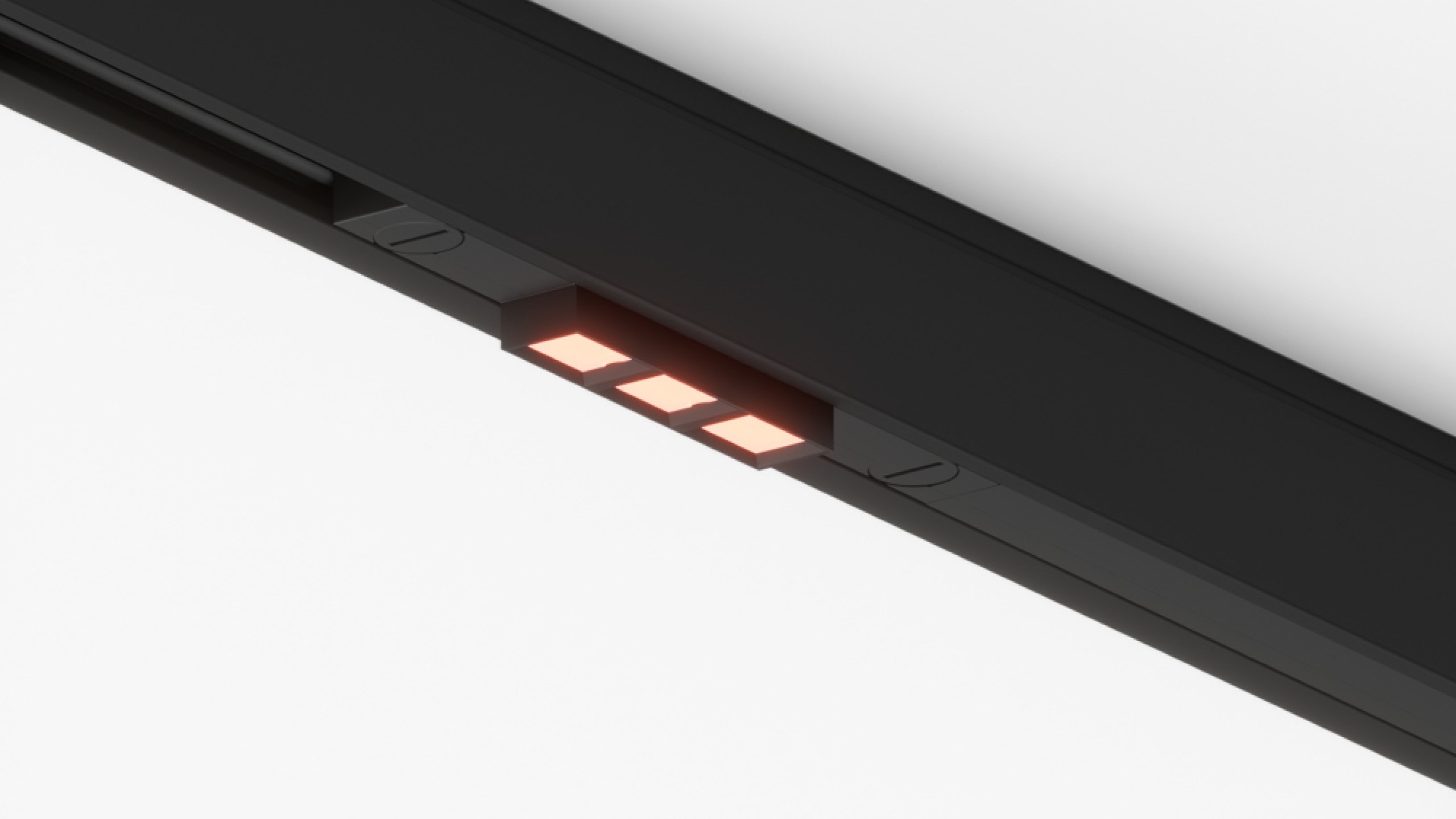 Lampe sur rails LED en aluminium INCLINE By Reggiani
