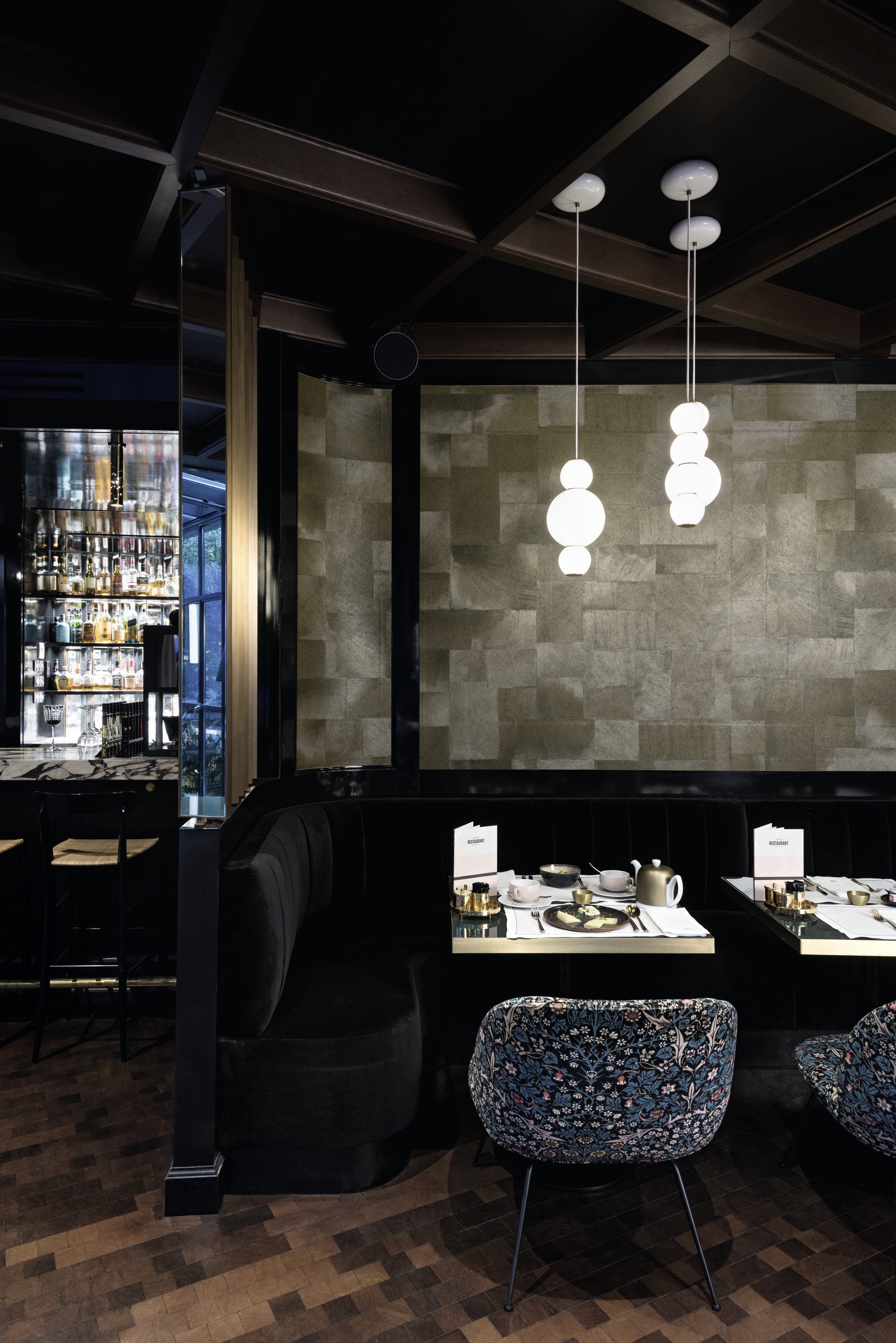 Antibacterial vinyl wall tiles INDOMPTÉE - APPALOOSA HPC By Élitis