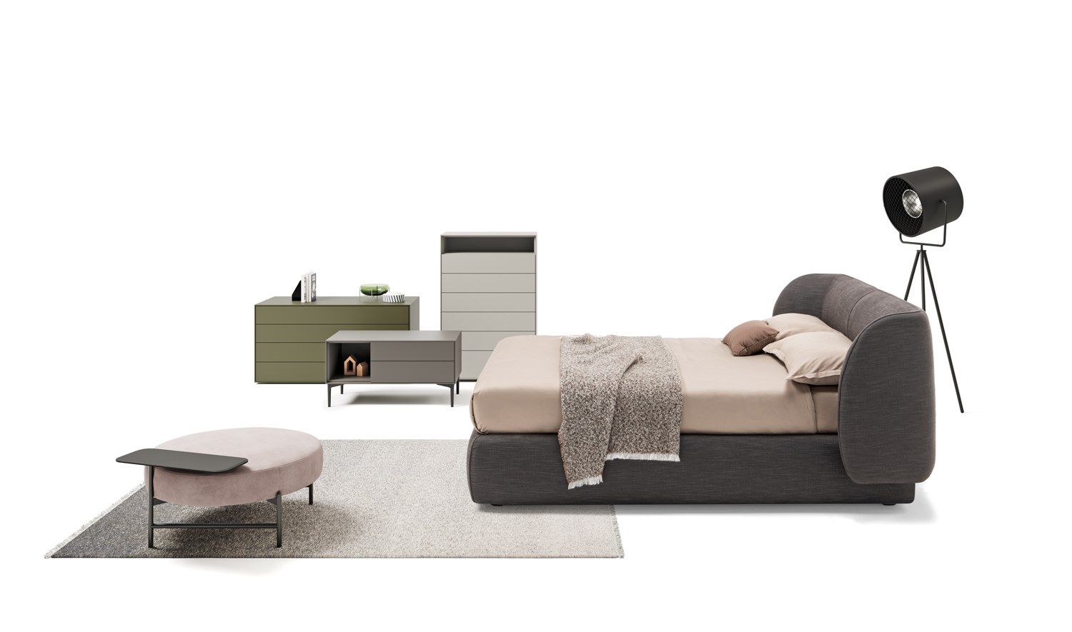 INEMURI bed By Dall'Agnese design Andrea Steidl