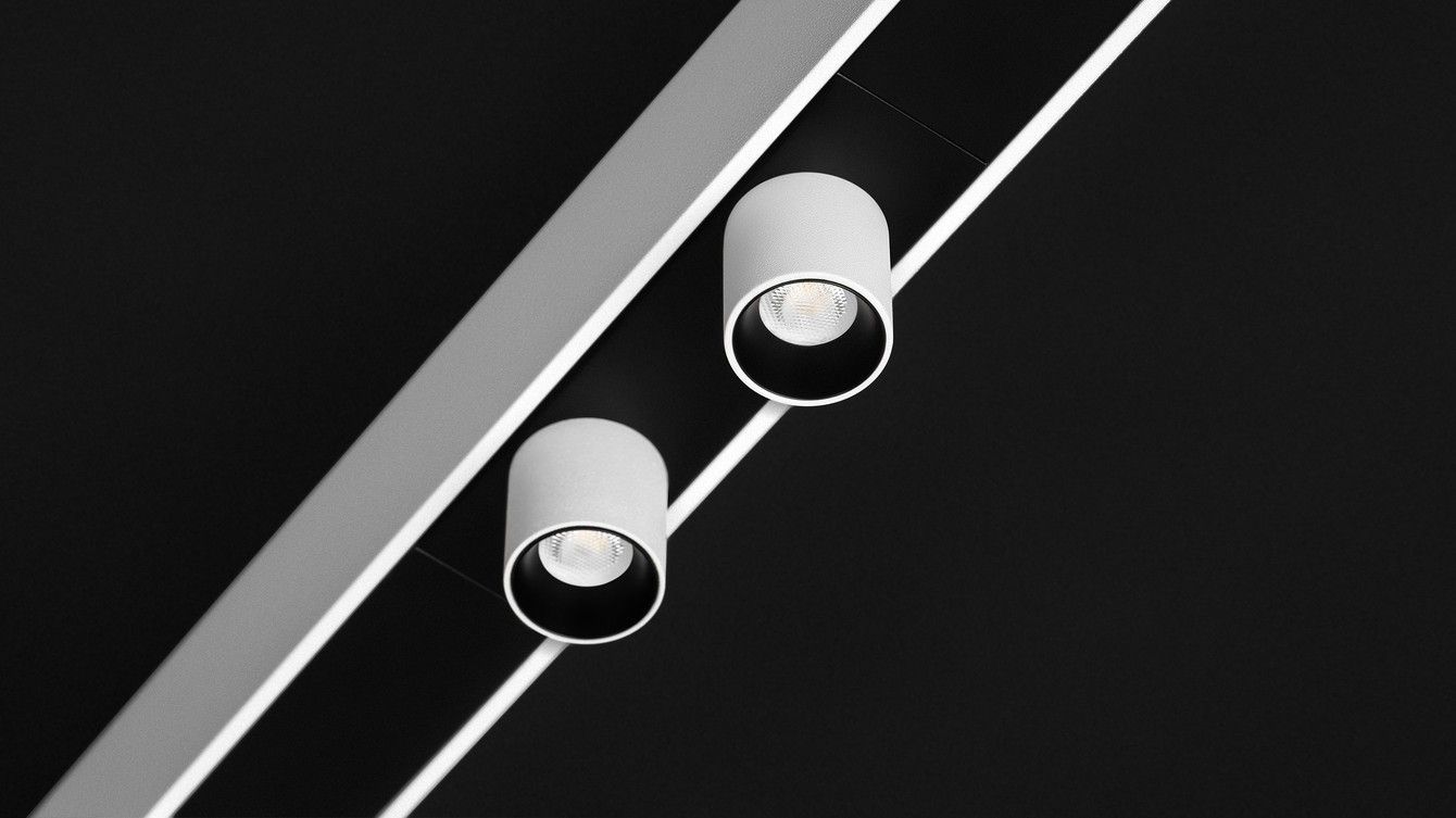LED recessed track-Light INF LOCUS DOT By Centrsvet