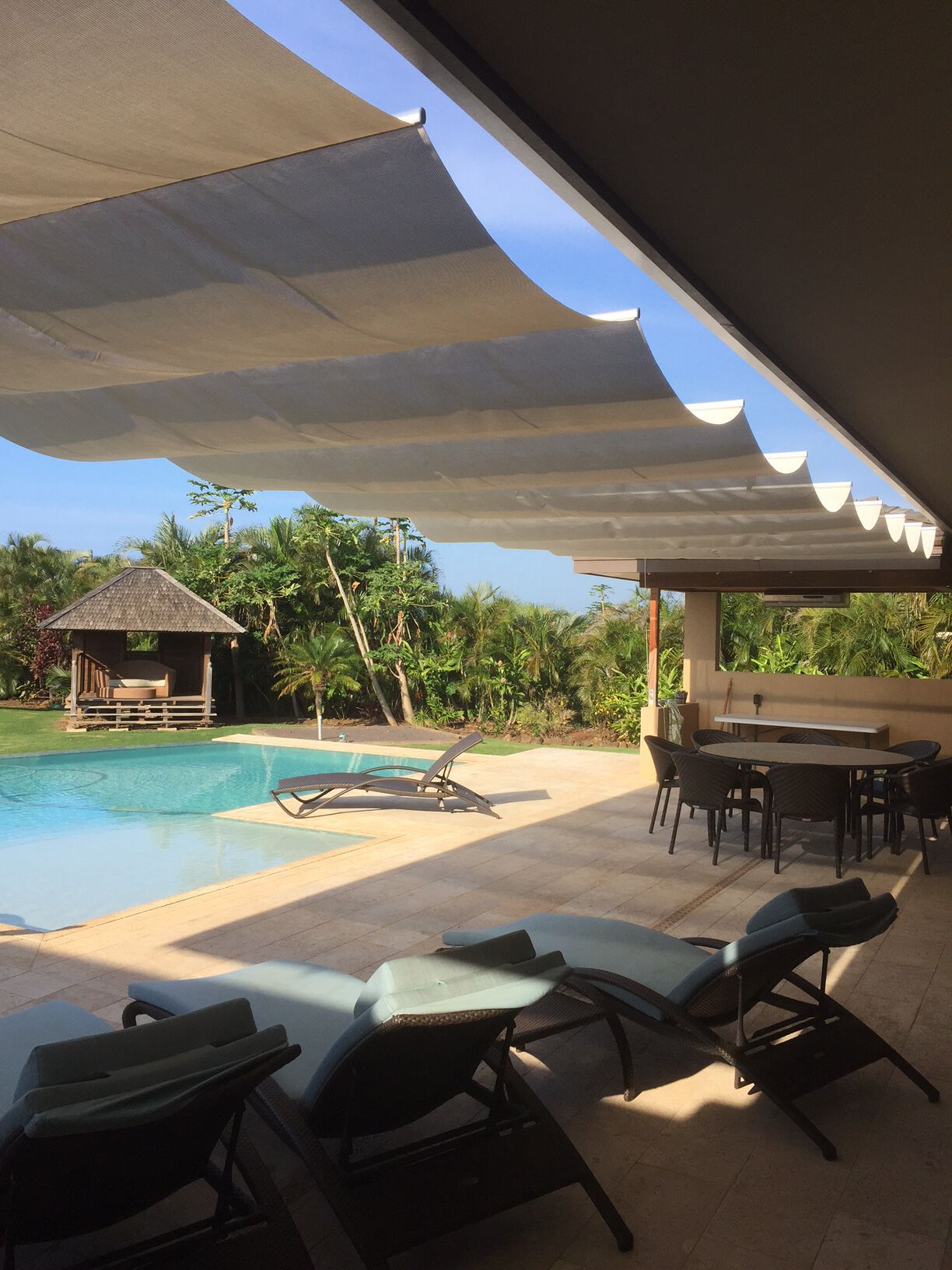 INFINITY PULLEY AND ROPE CANOPY Awning By INFINITY CANOPY