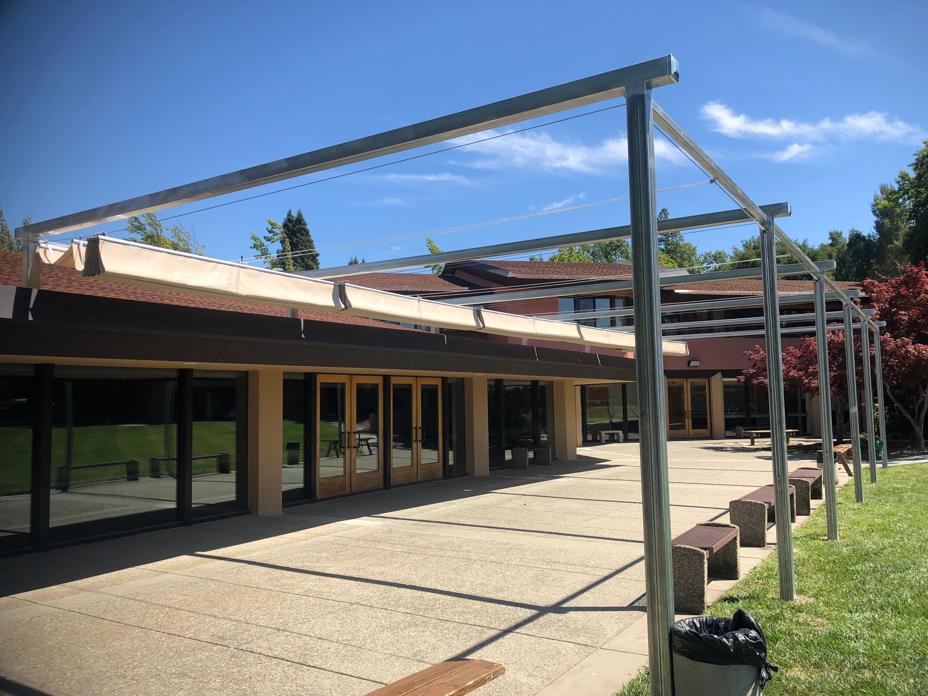 MODULAR SHADE STRUCTURES Pergola By INFINITY CANOPY