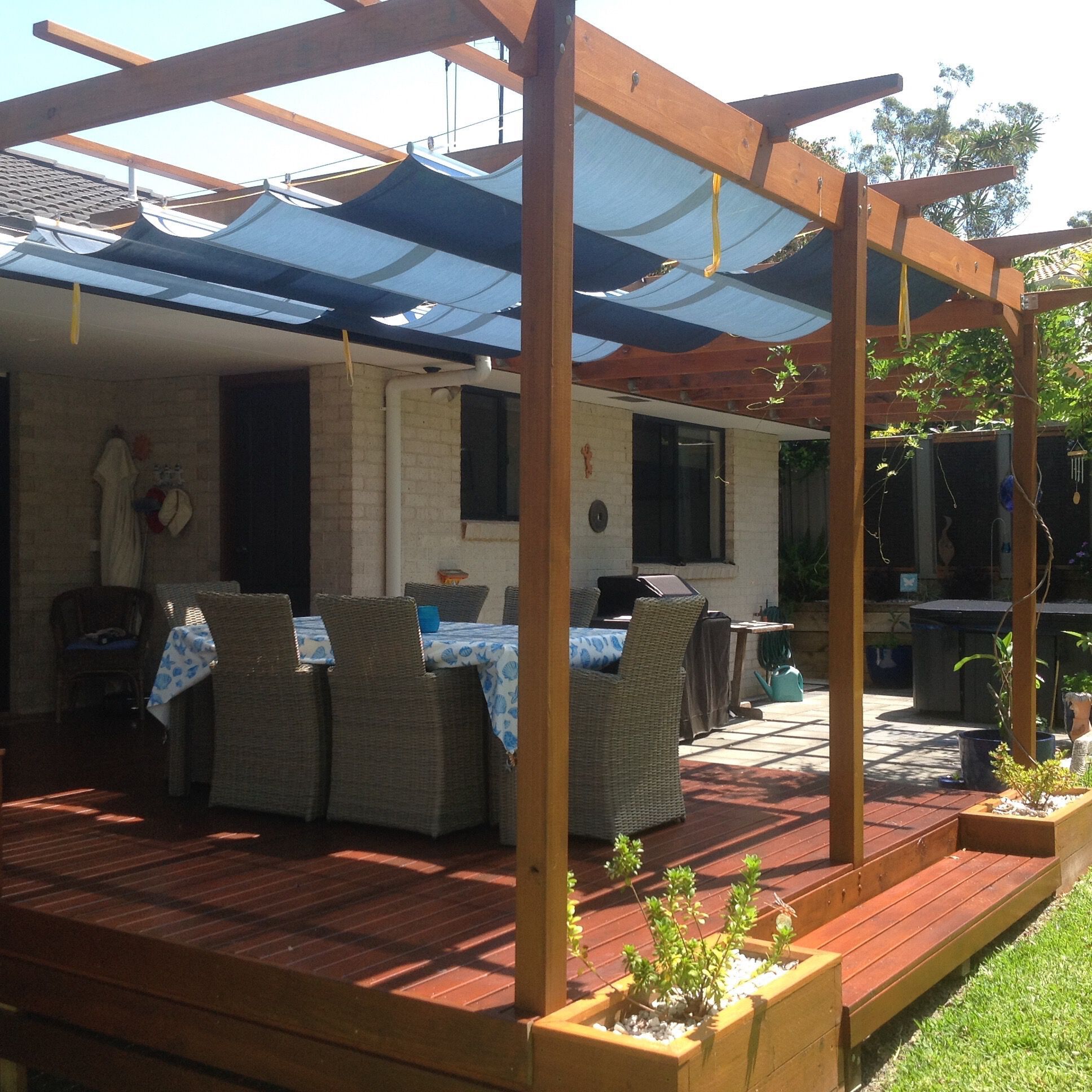 MODULAR SHADE STRUCTURES Pergola By INFINITY CANOPY