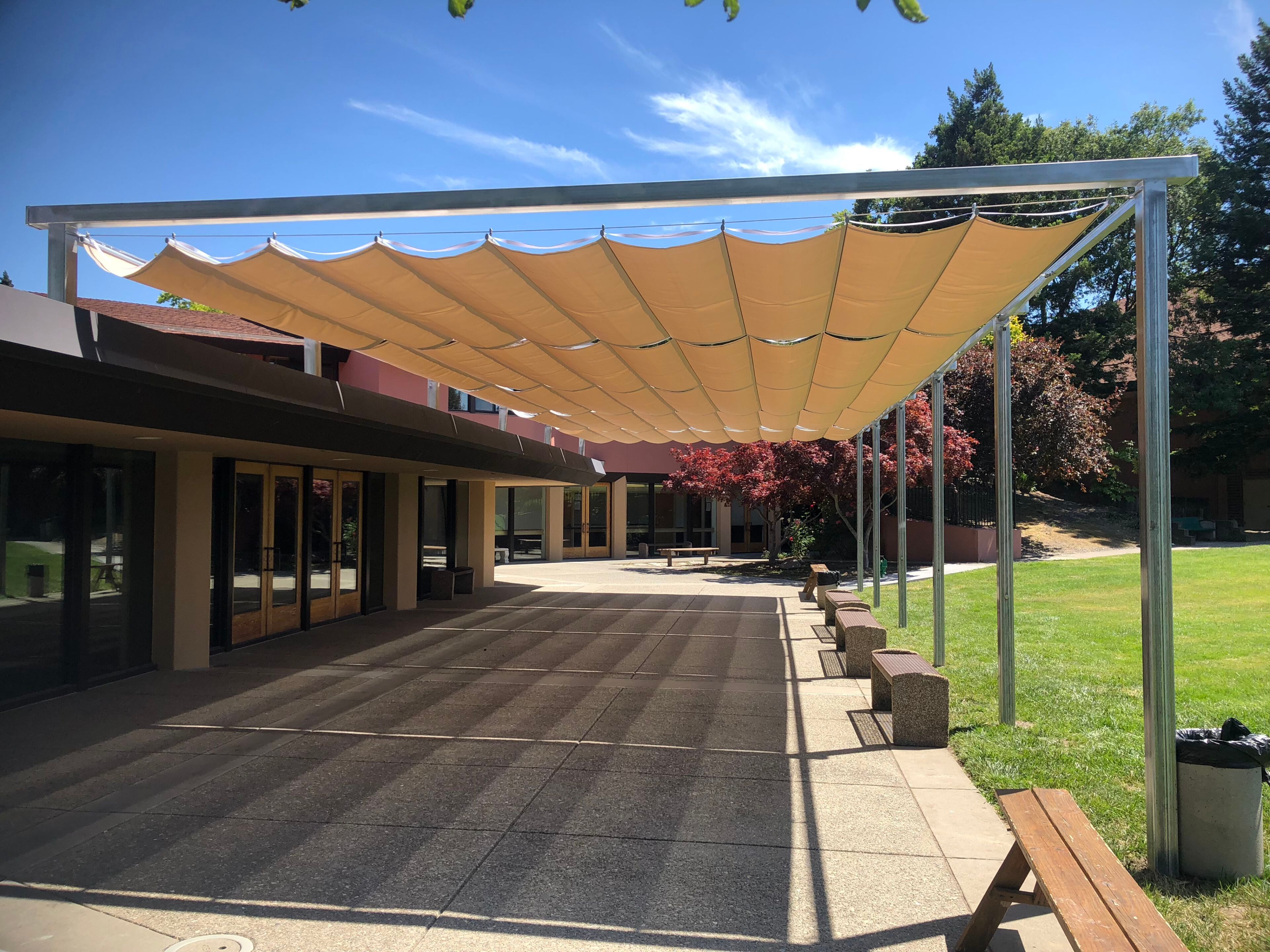 MODULAR SHADE STRUCTURES Pergola By INFINITY CANOPY