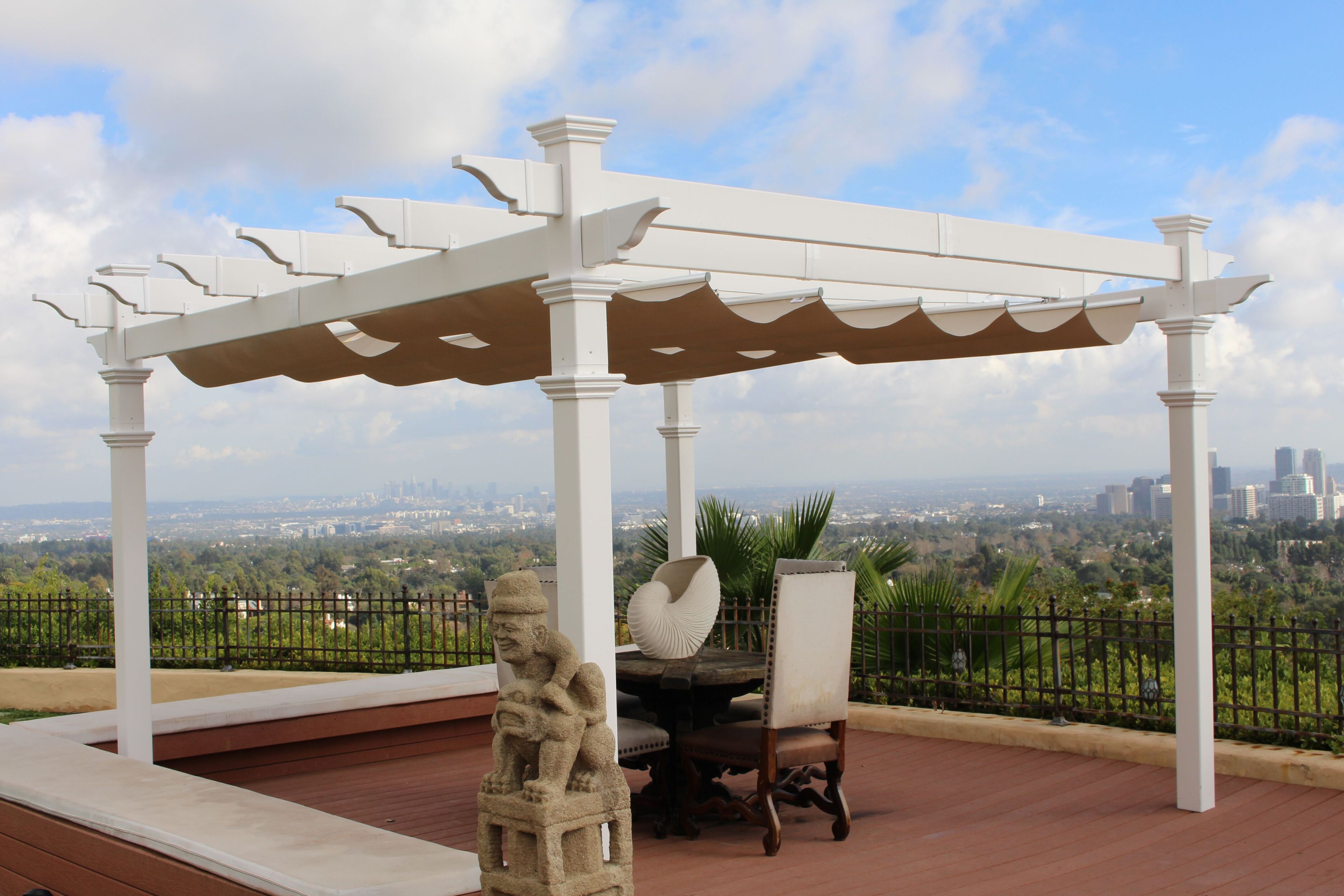 MODULAR SHADE STRUCTURES Pergola By INFINITY CANOPY
