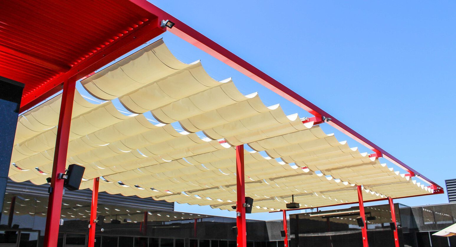 MOTORIZED INFINITY CANOPY Pergola By INFINITY CANOPY