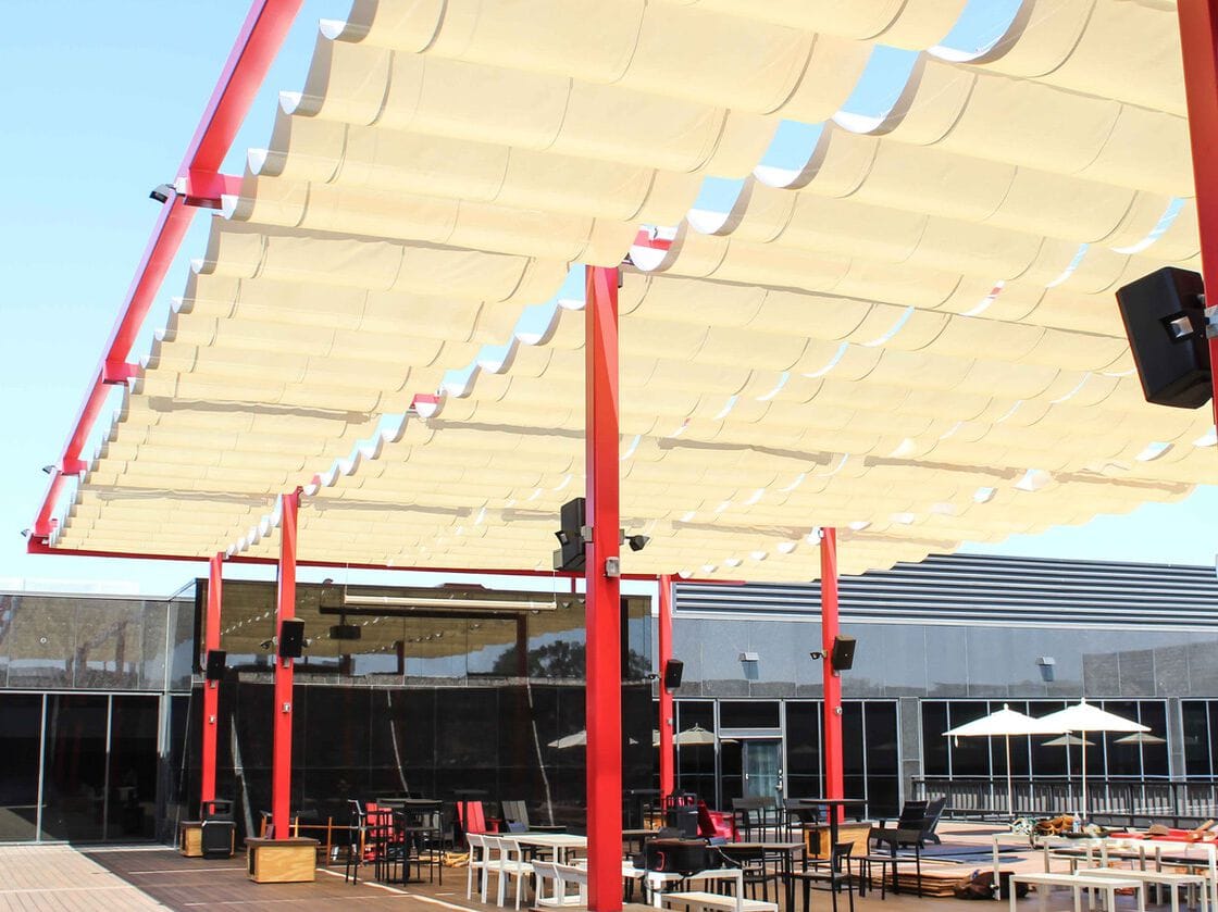 MOTORIZED INFINITY CANOPY Pergola By INFINITY CANOPY