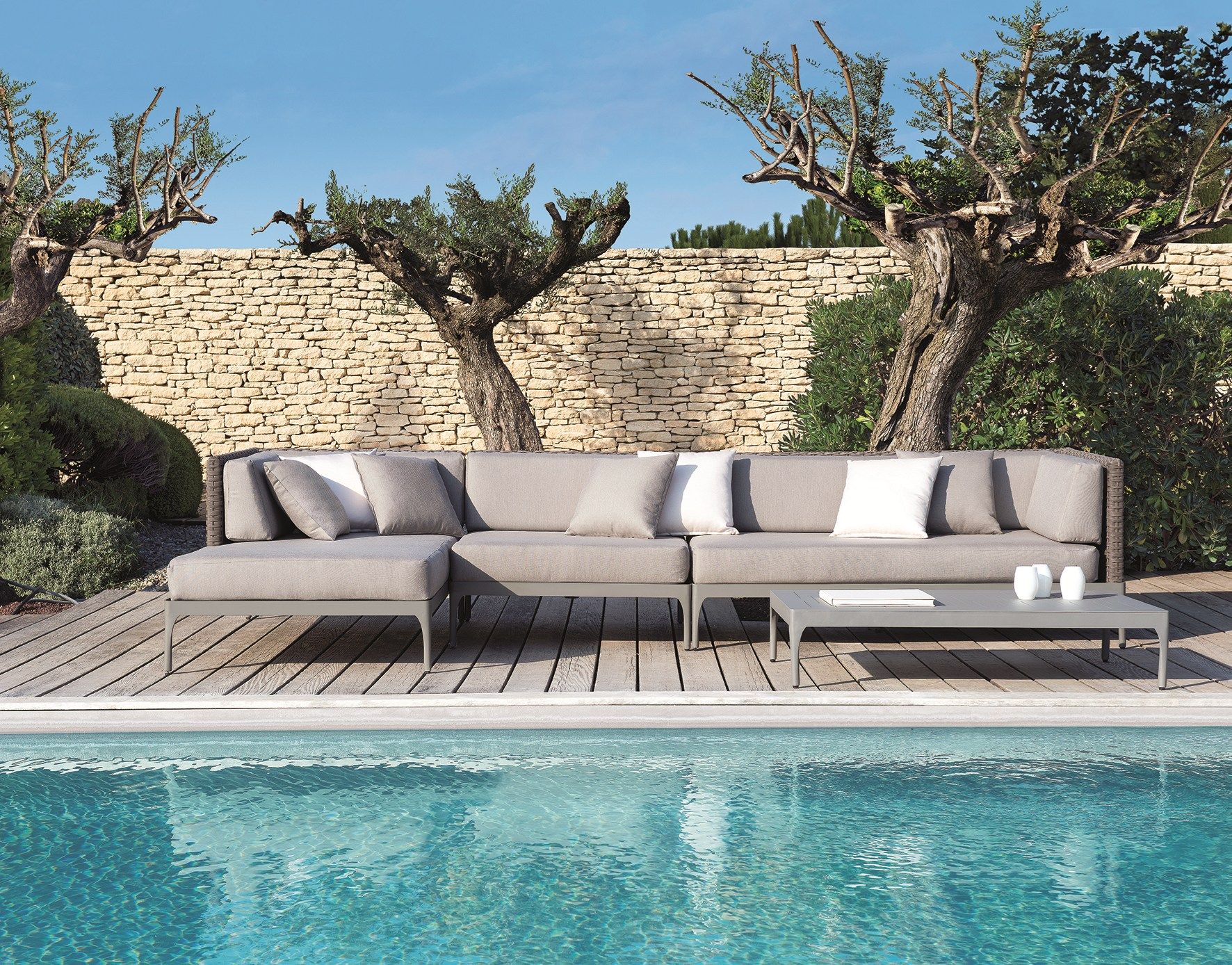 INFINITY | Modular garden sofa By Ethimo