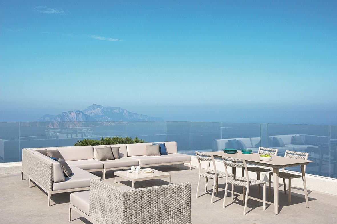 INFINITY | Modular garden sofa By Ethimo