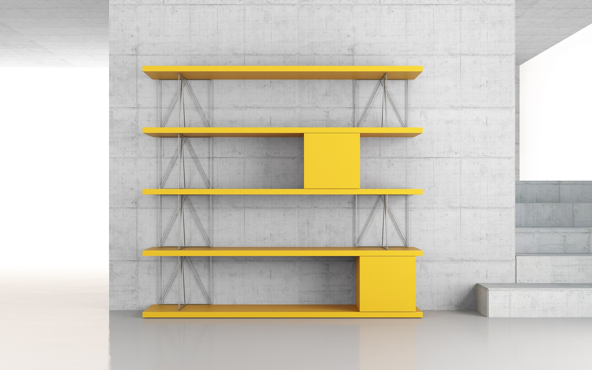 INGRAVITTA | Tall office shelving By BK Contract design Gabriel Teixidó