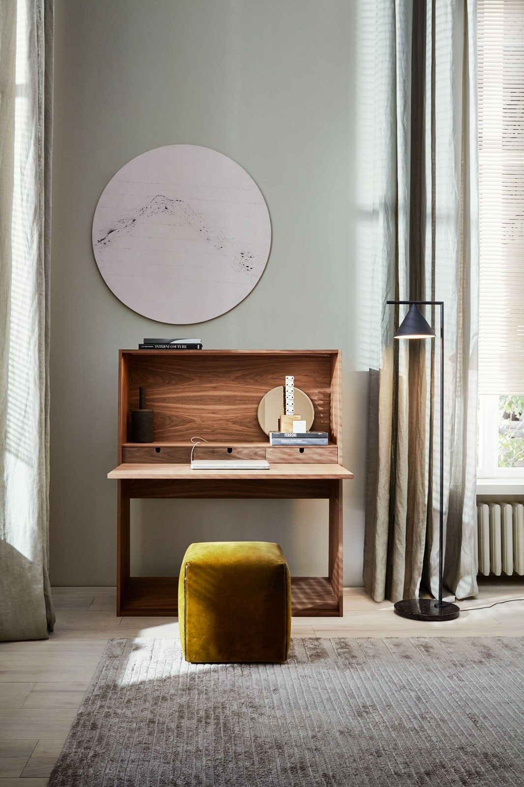 INK secretary desk By Molteni & C. design Jasper Morrison