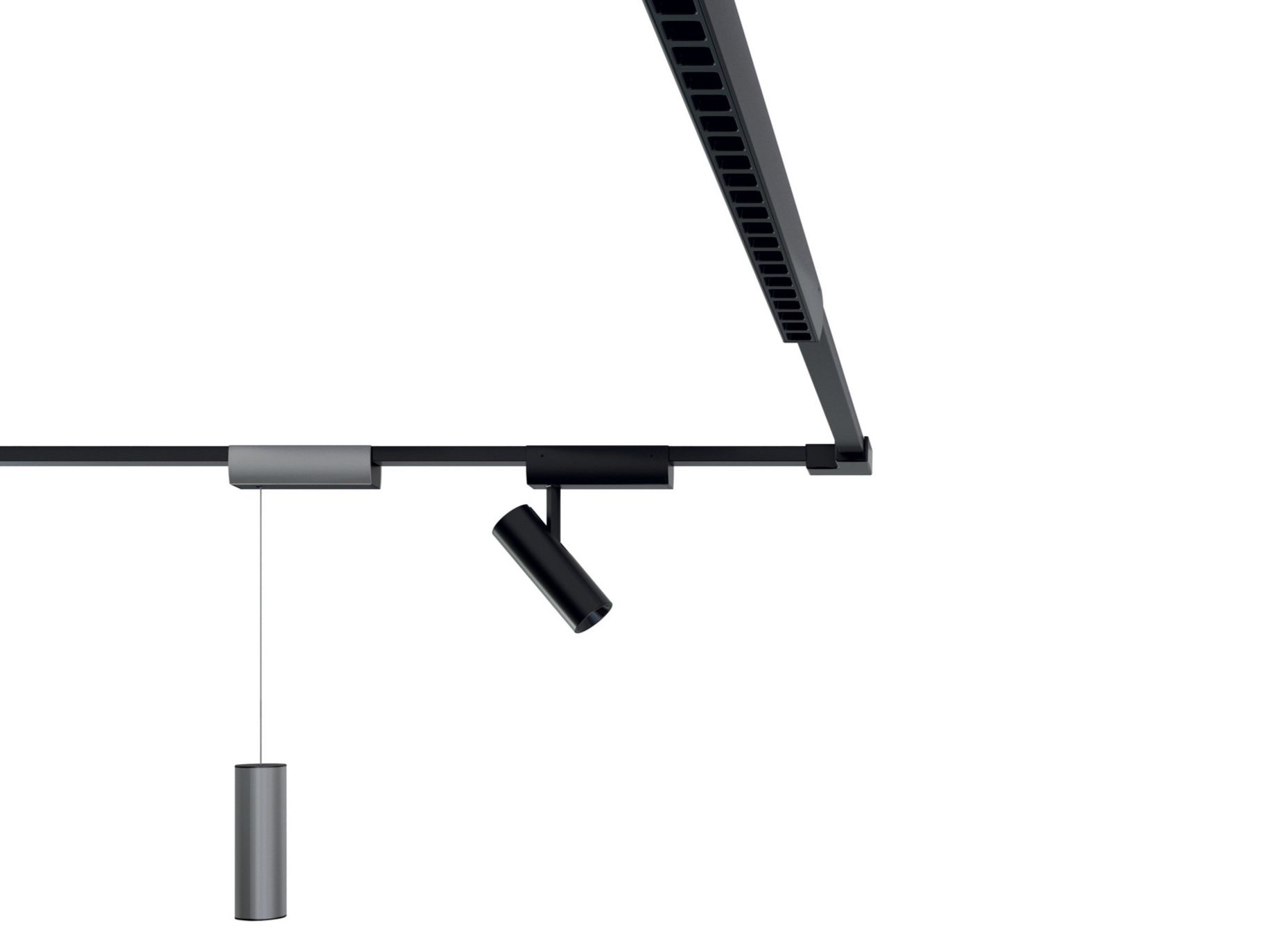 Illuminazione a binario a LED in alluminio INK SYSTEM - Linea Light ...