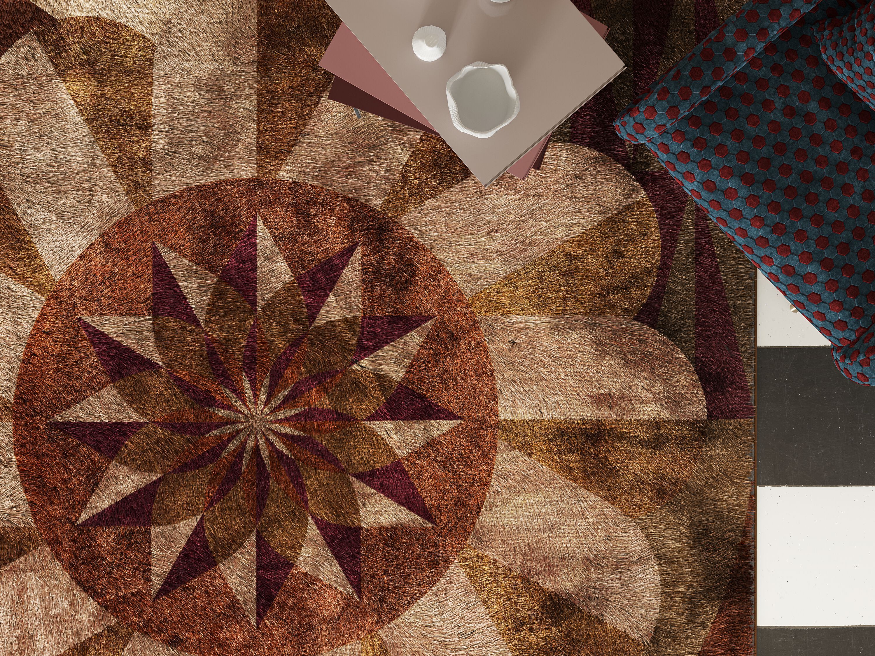 TURN Rug By INK.RUGS