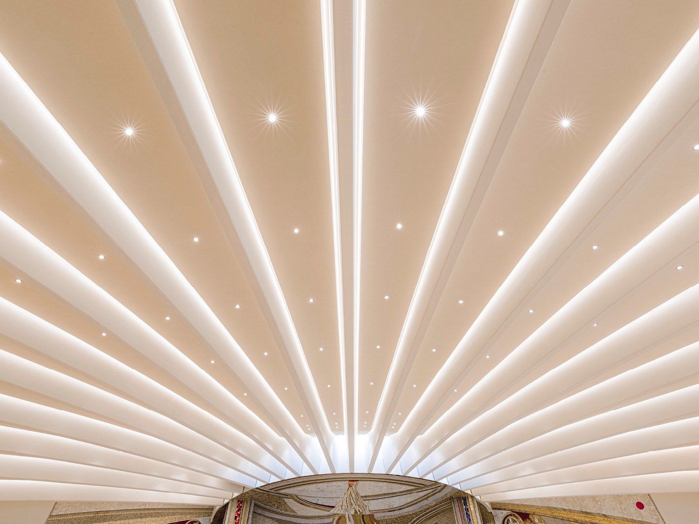 Sound absorbing ceiling panels INN ACOUSTIC By IsolDesign