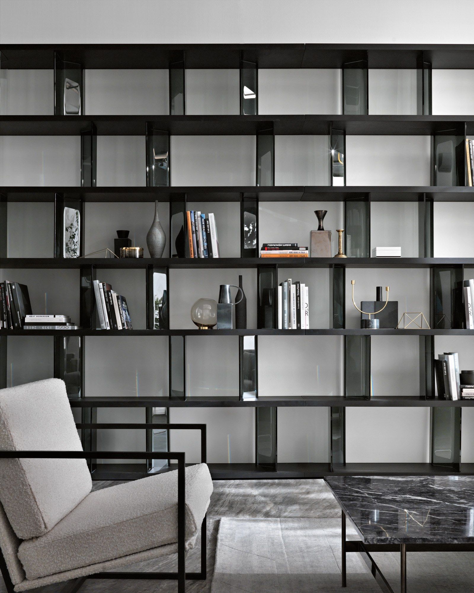 INORI Bookcase By Fiam Italia | design Setsu & Shinobu Ito