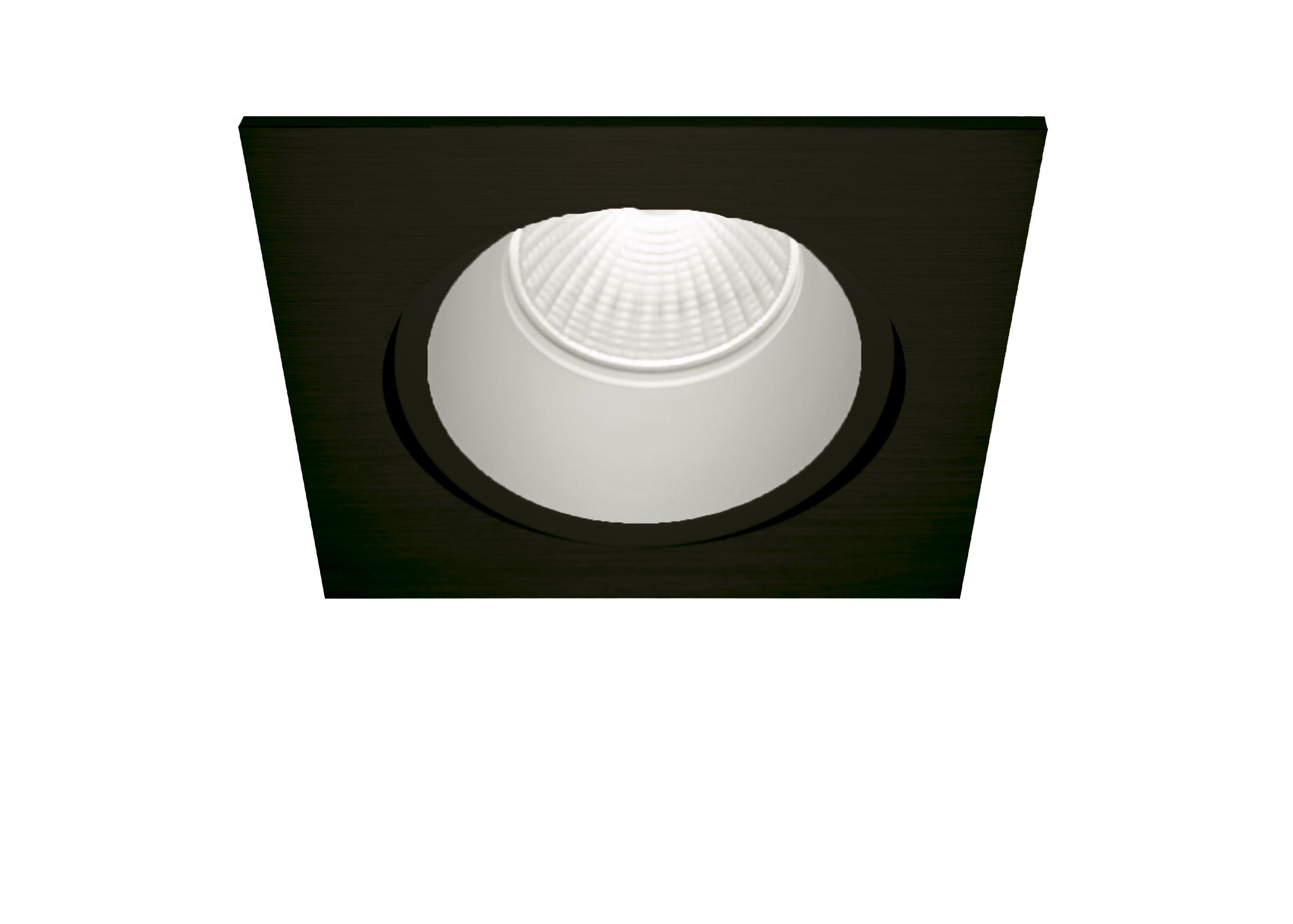 INOX S | Square spotlight LED square aluminium spotlight By Nexia