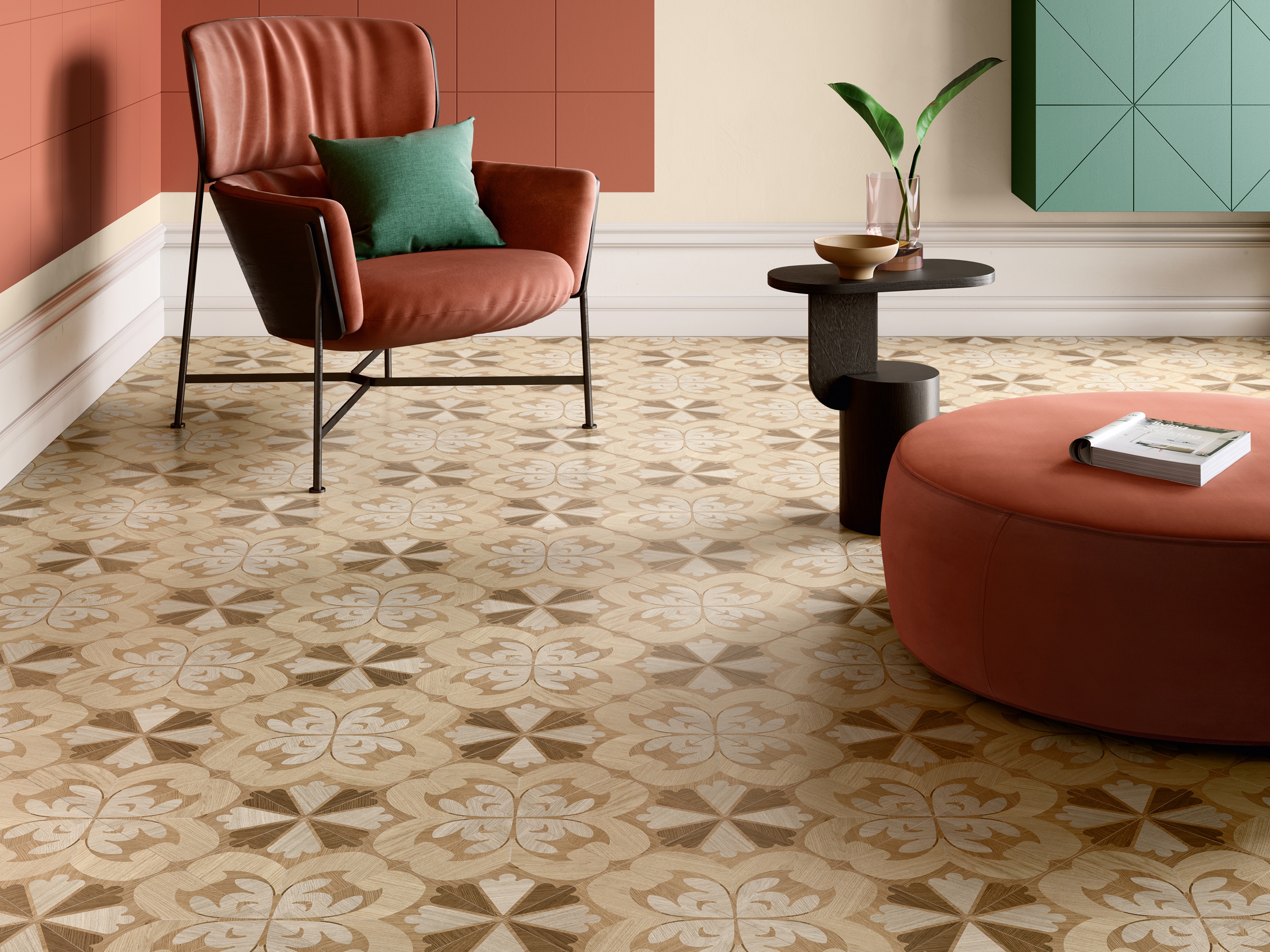 Porcelain stoneware wall/floor tiles INTARSI CLASSIC Intarsi Collection ...