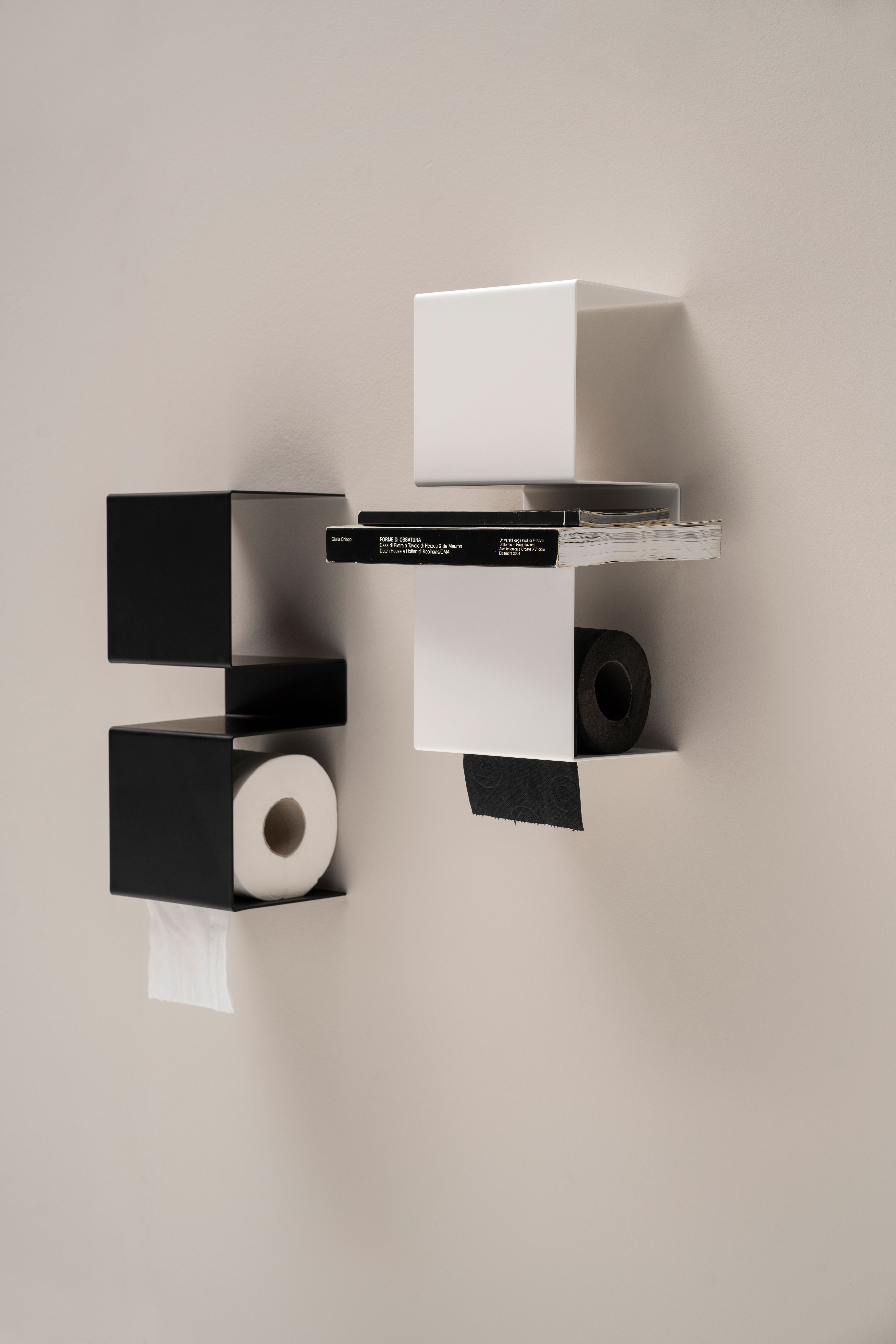 Stainless steel toilet roll holder INTEAM By Ex.t design Ariane März