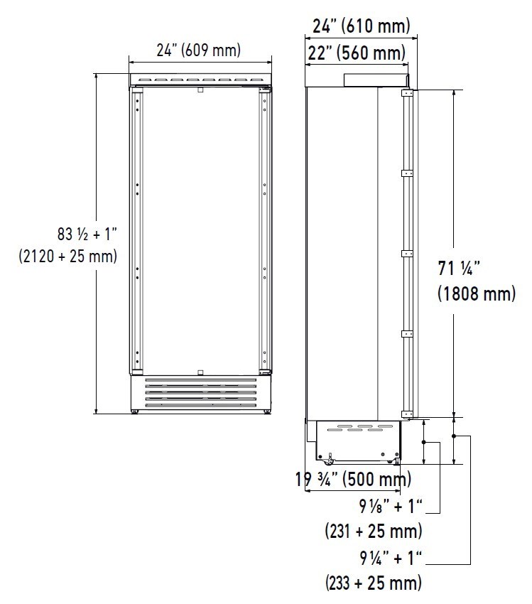 INTEGRATED 24 - FI24FZC | Congelador Congelador embutida no frost By FHIABA