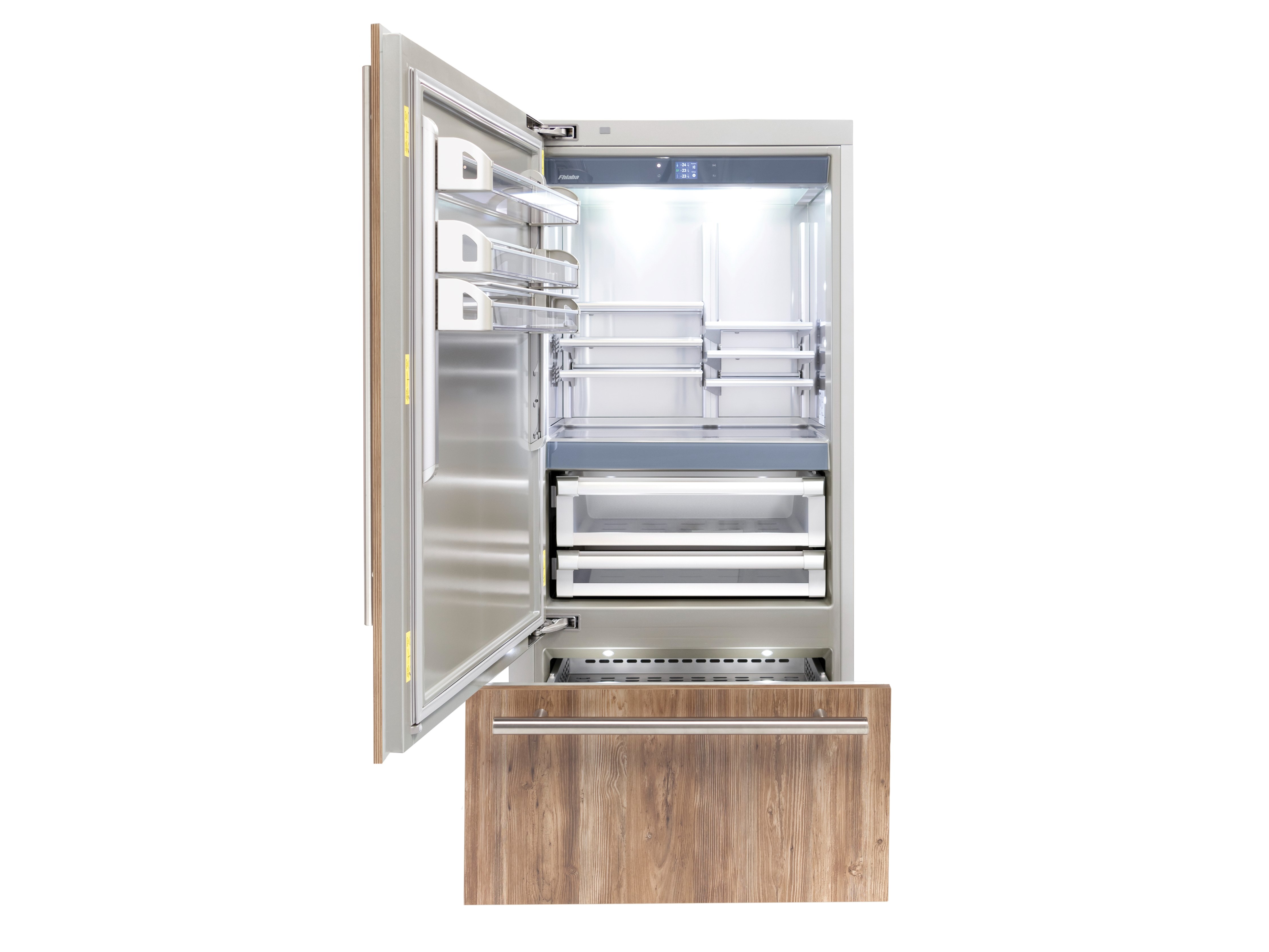 INTEGRATED 90 - S8991TST | Refrigerator Built-in stainless steel ...