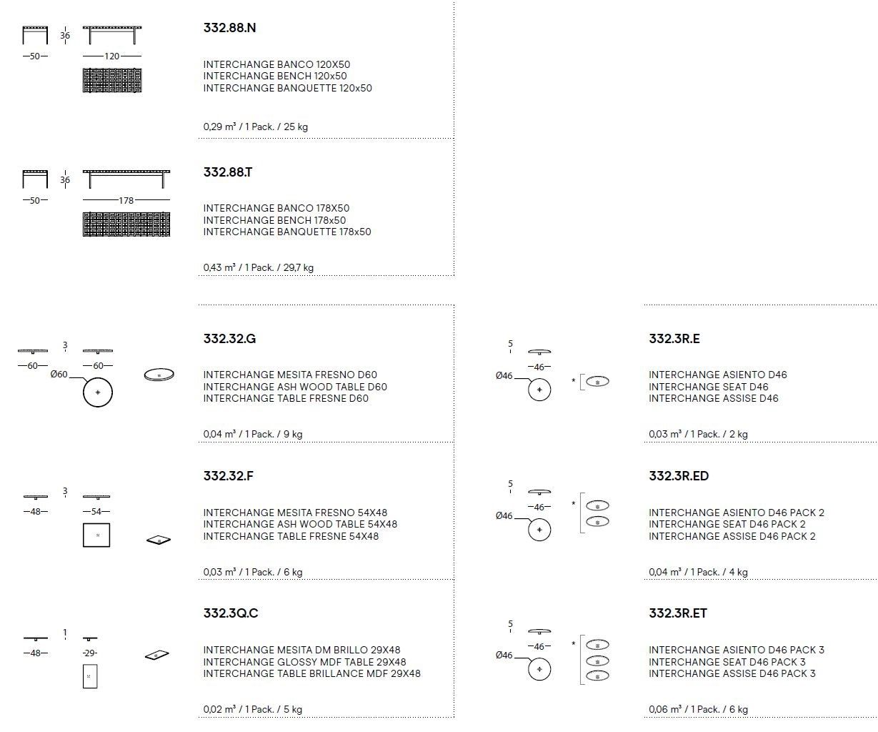 INTERCHANGE | Coffee table Interchange Collection By Sancal design Luca ...