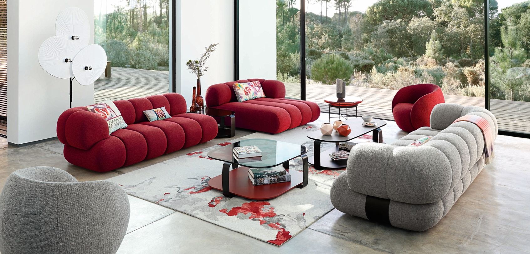 INTERMEDE | Canapé 3 places By Roche Bobois design Maurizio Manzoni