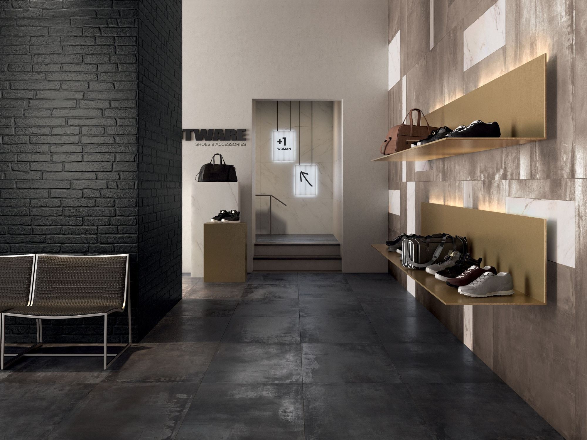 Porcelain stoneware wall/floor tiles INTERNO 9 Interno 9 Collection By ABK