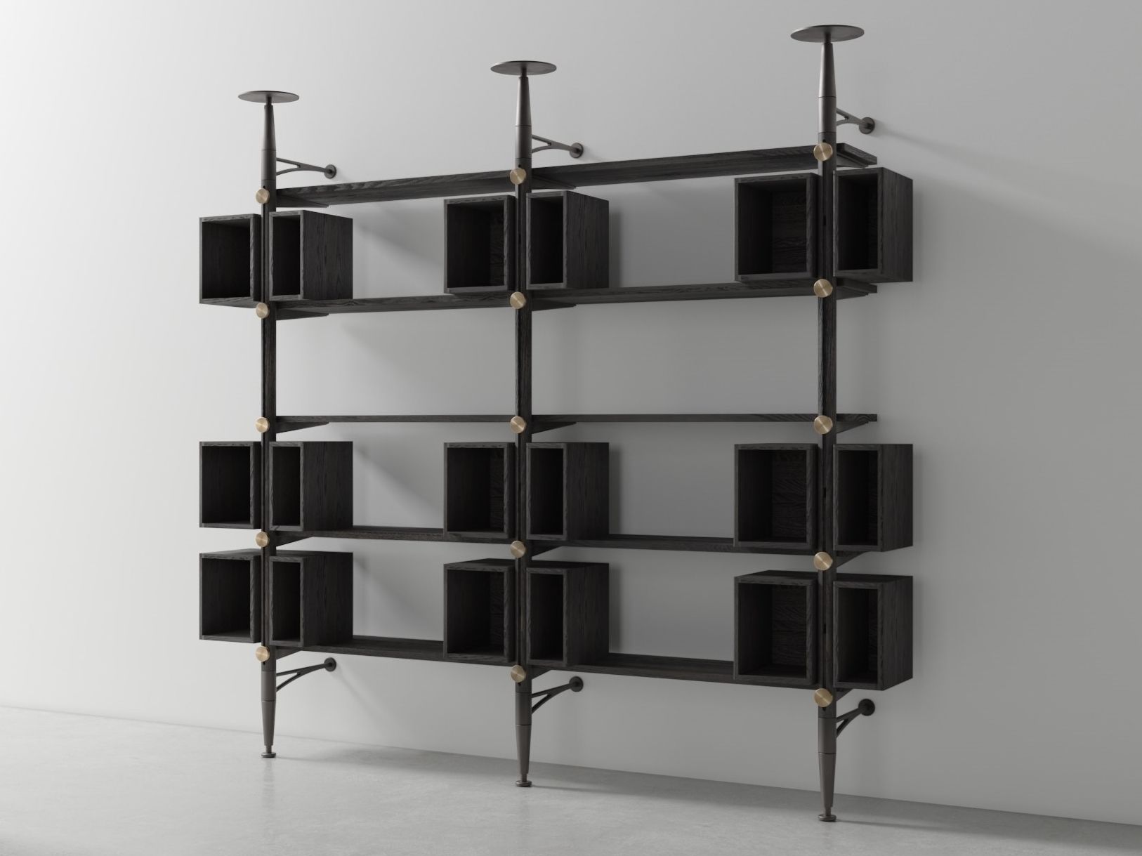 INUMBRA | Wall-mounted bookcase By District Eight