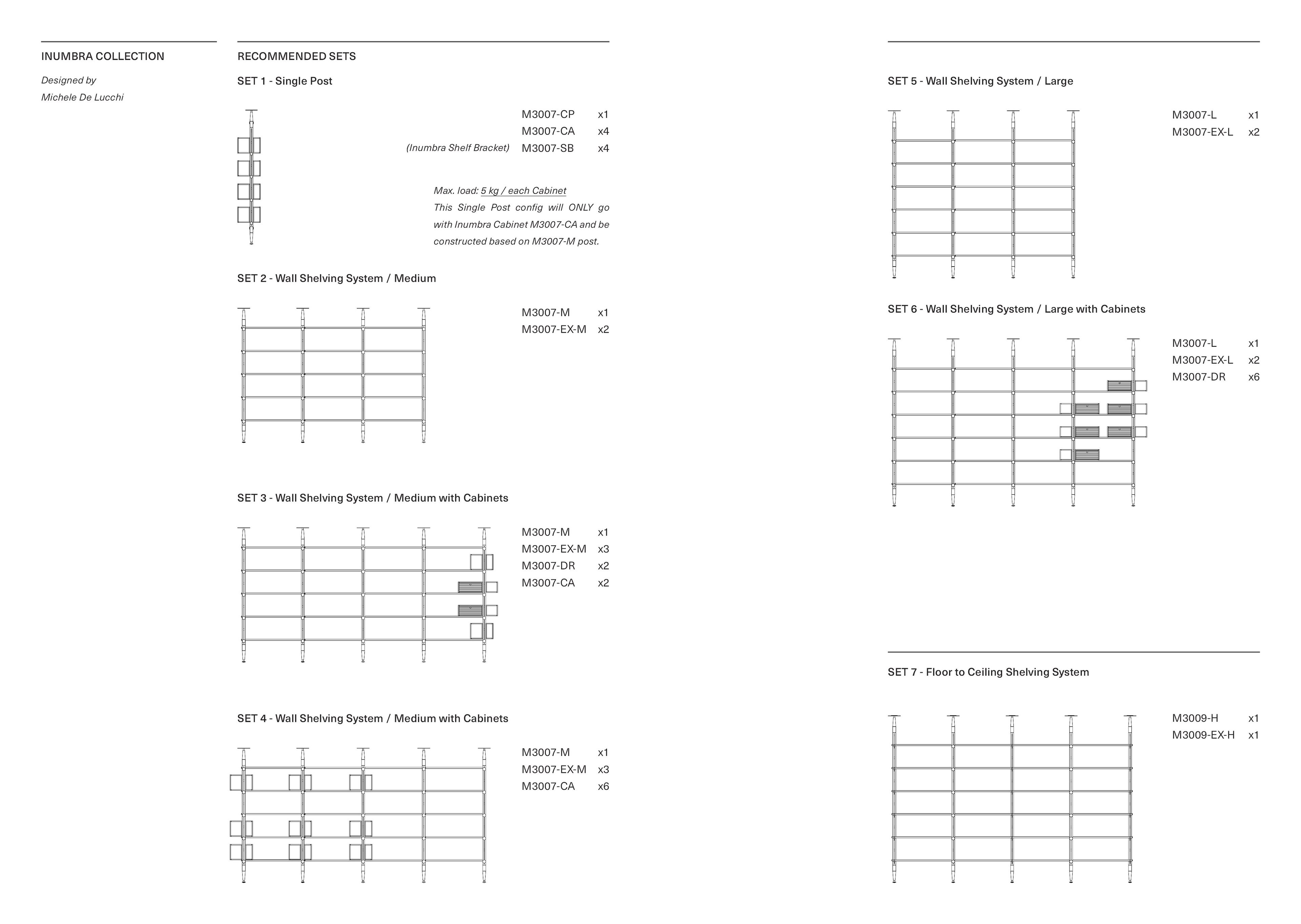 INUMBRA | Wall-mounted bookcase By District Eight
