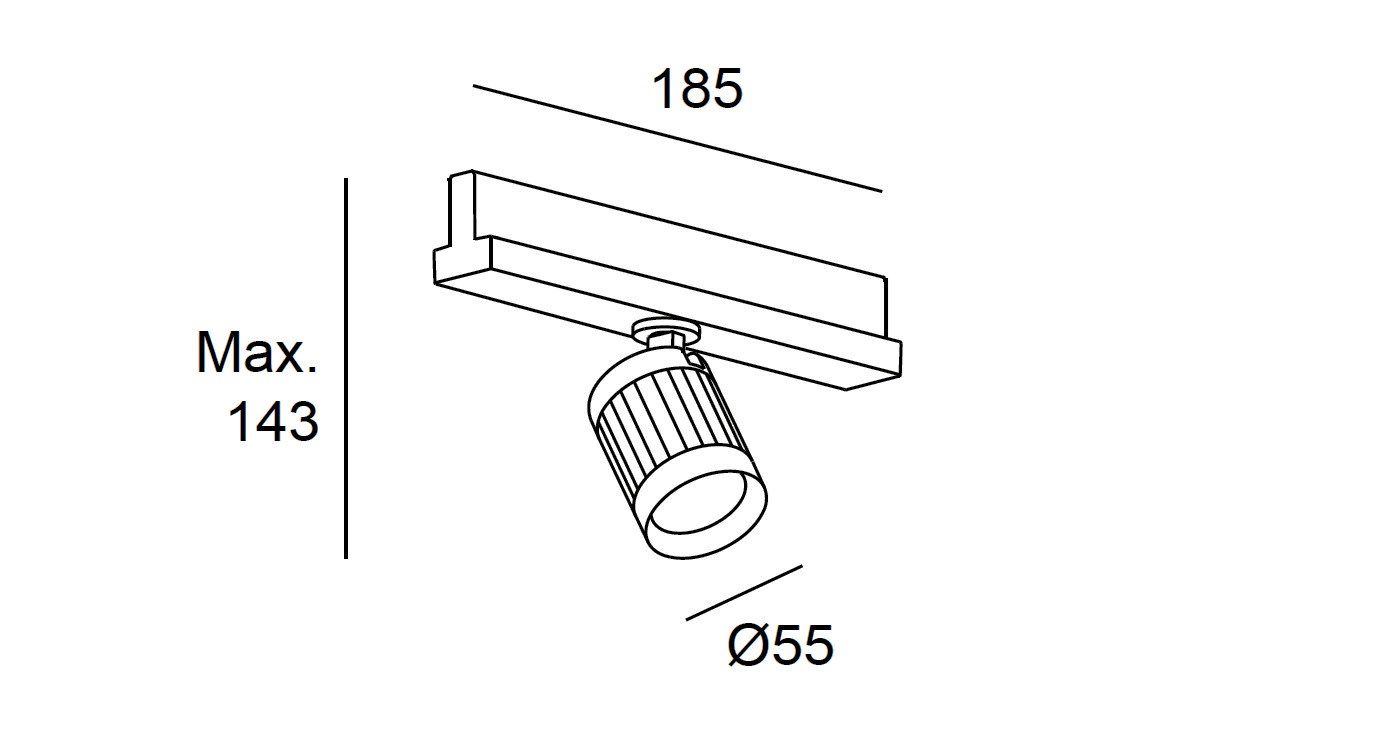 IRIS LED Schienenleuchte By LedsC4 | design Summalab